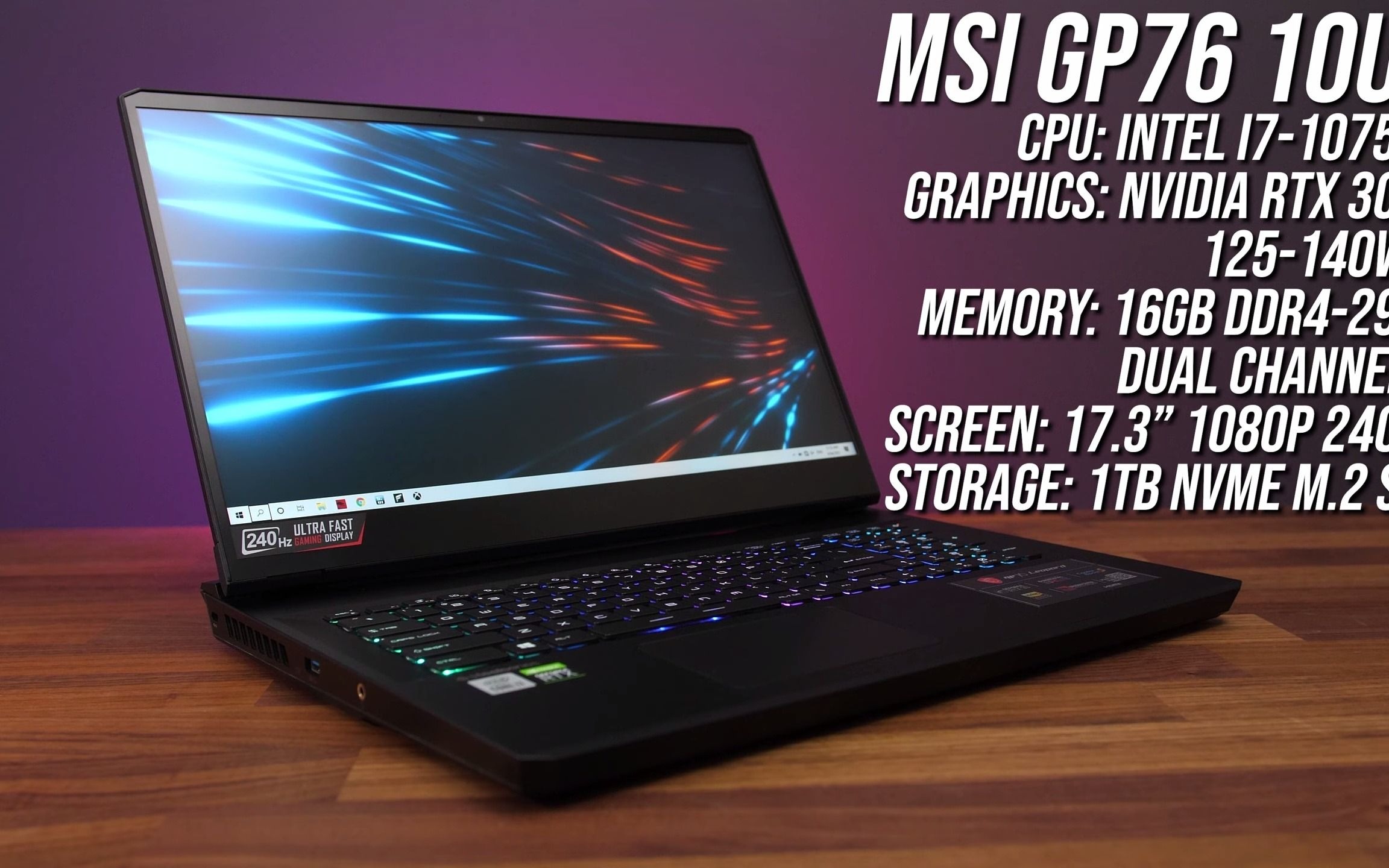 【笔记本测评】微星MSI GP76 游戏本游戏测试和超频_哔哩哔哩_bilibili