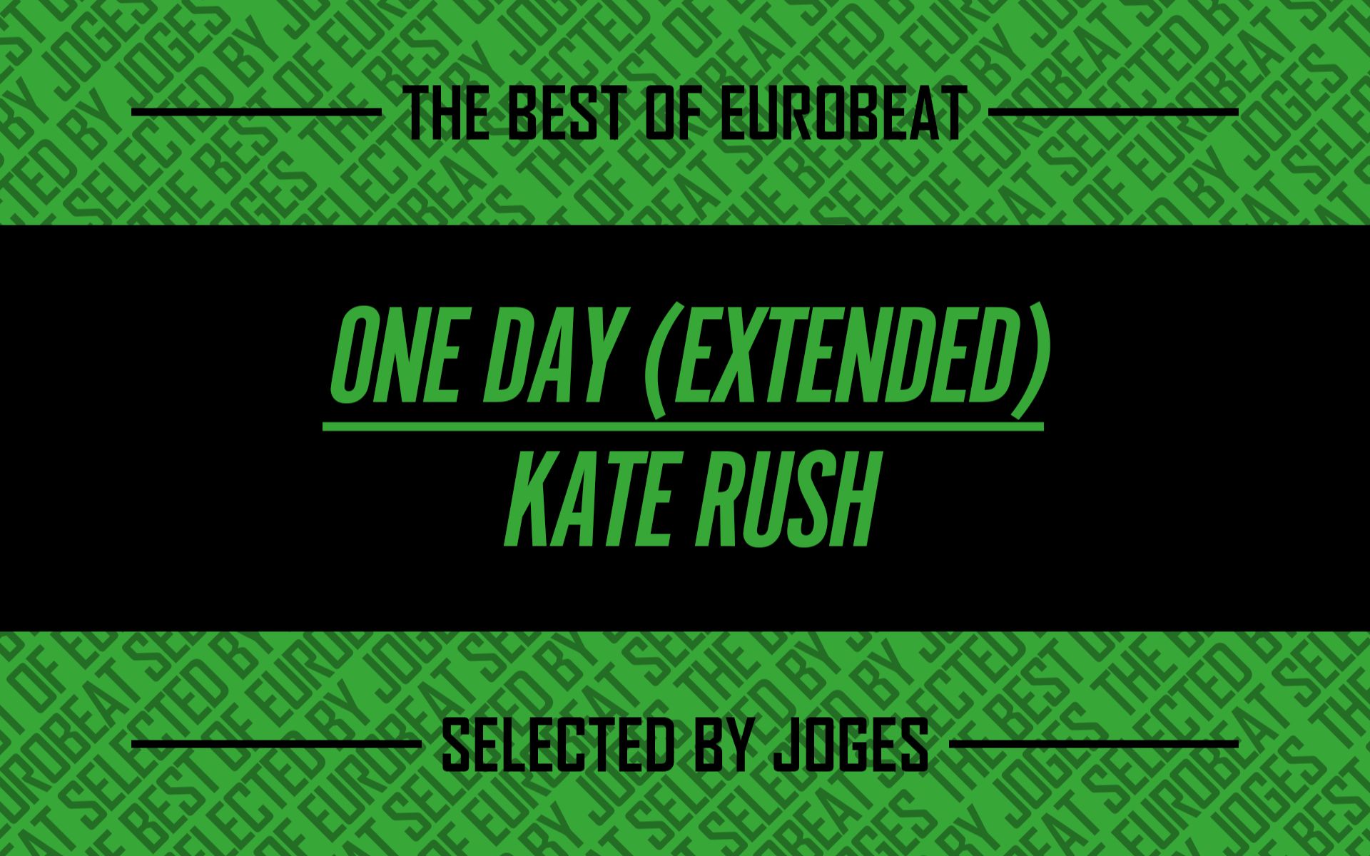 Kate Rush - One Day_哔哩哔哩_bilibili