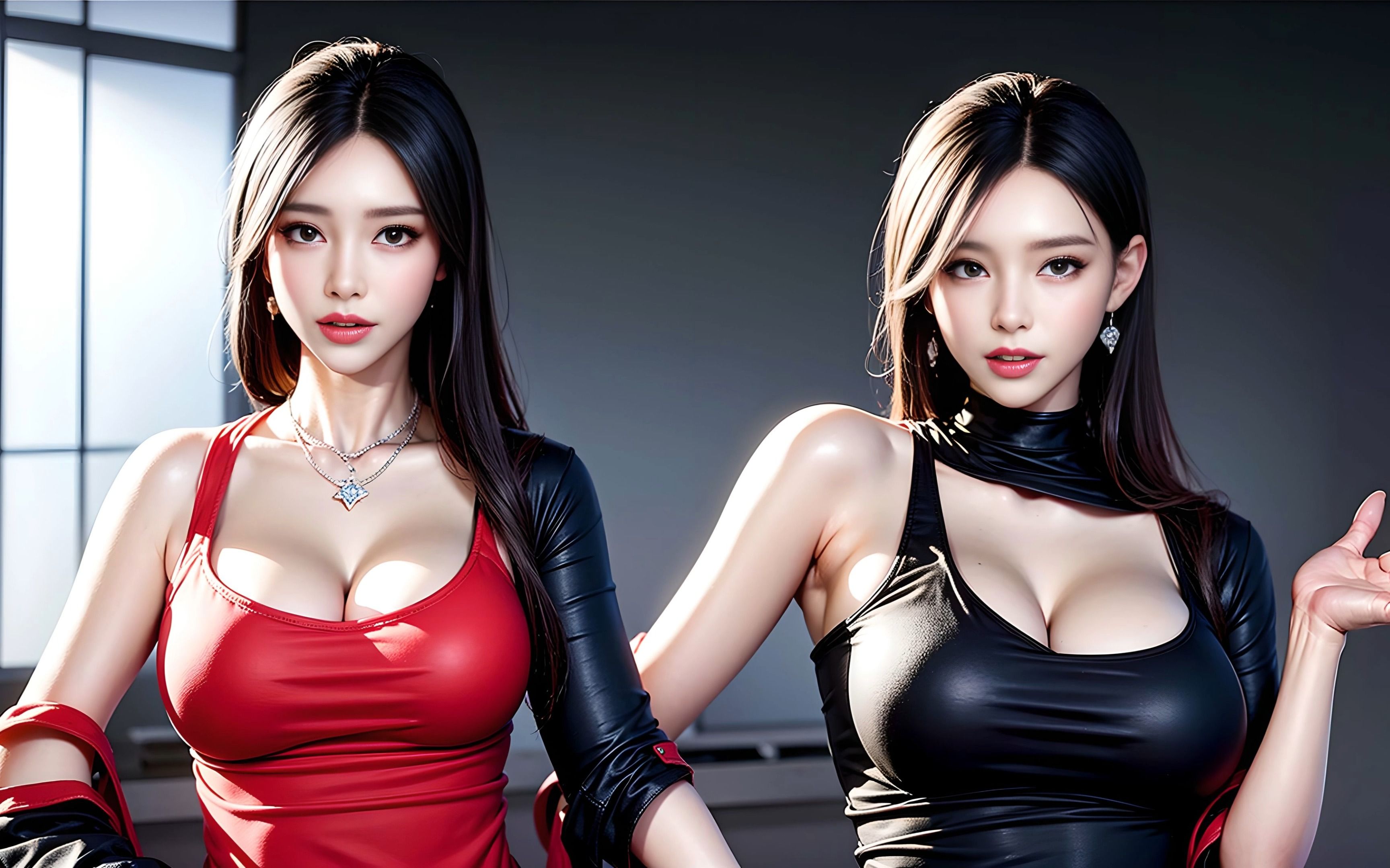 【ai绘画】4k超清性感女神气场十足 哔哩哔哩 