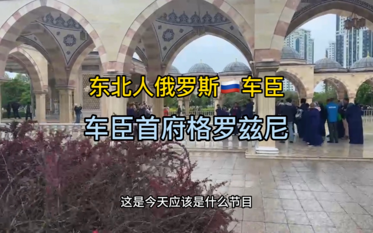 今天来到俄罗斯车臣首府，格罗兹尼市北高加索地区最大的城市之一-东北小雨在车臣种大棚-东北小雨在车臣种大棚-哔哩哔哩视频