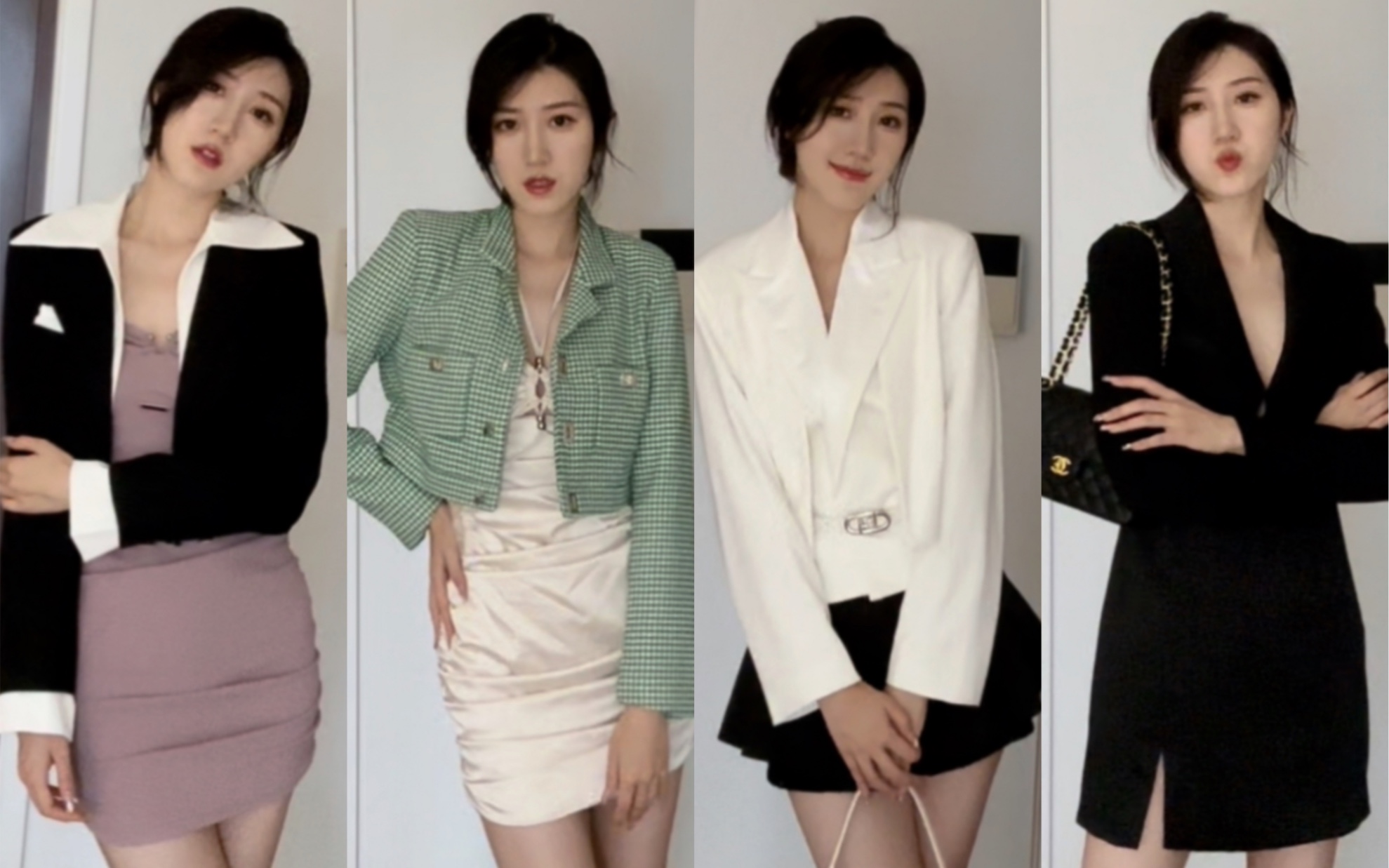 高个子女生ootd｜时尚高街西装单品 - 哔哩哔哩