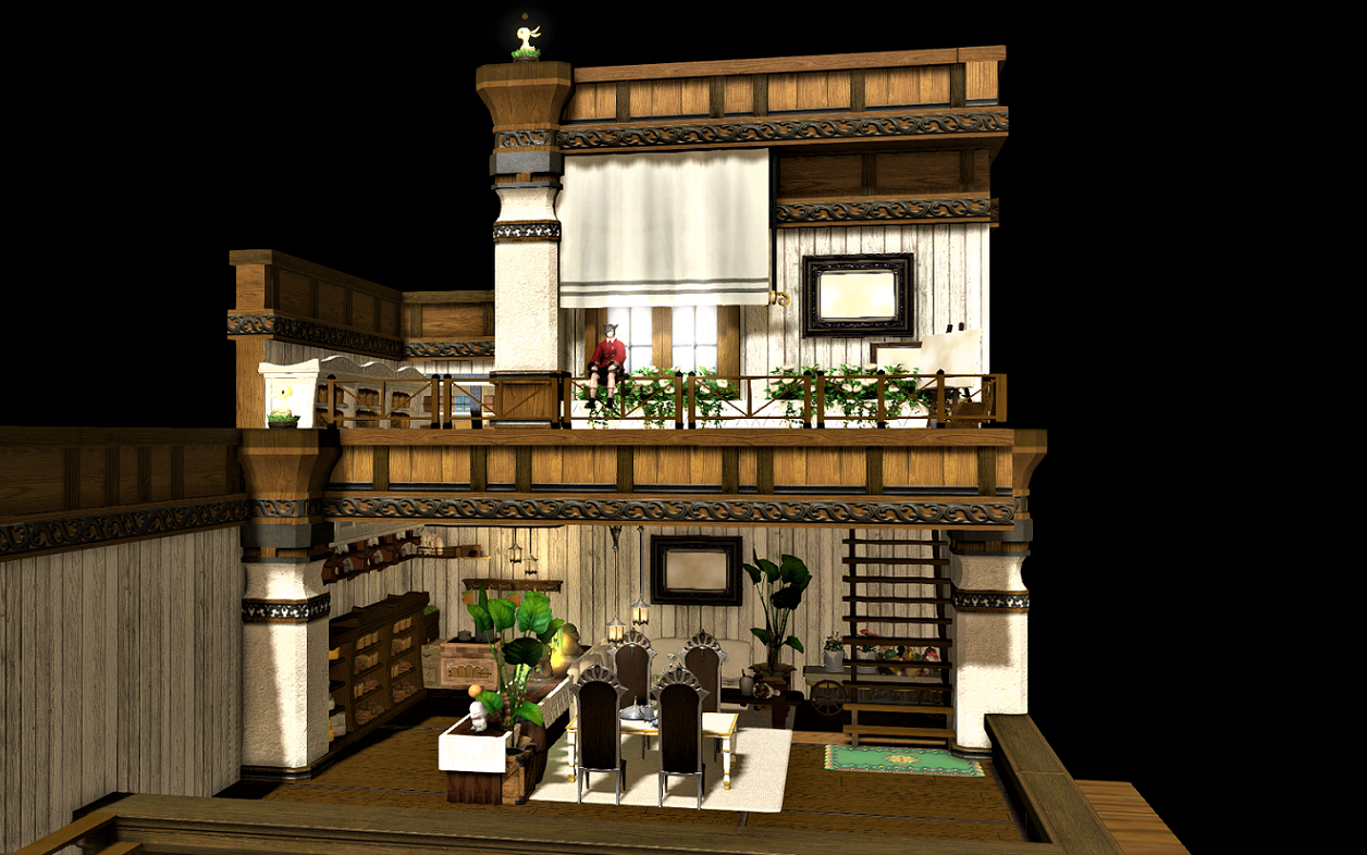 【FF14装修】异空间-居家loft_哔哩哔哩_bilibili