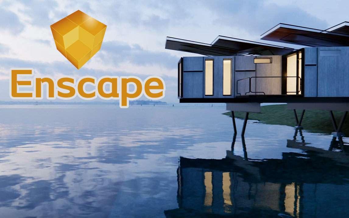 Enscape快速添加植物实战_哔哩哔哩_bilibili