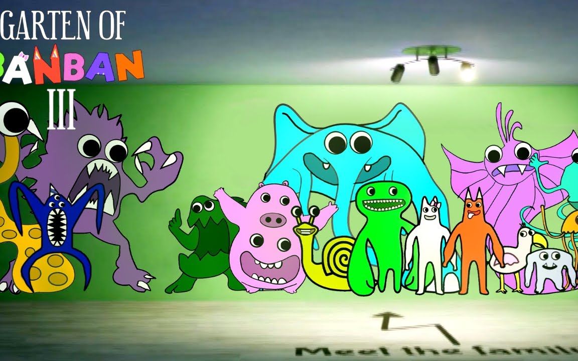 Garten of Banban 3 - COACH PICKLES vs NIBBLER (Gameplay)