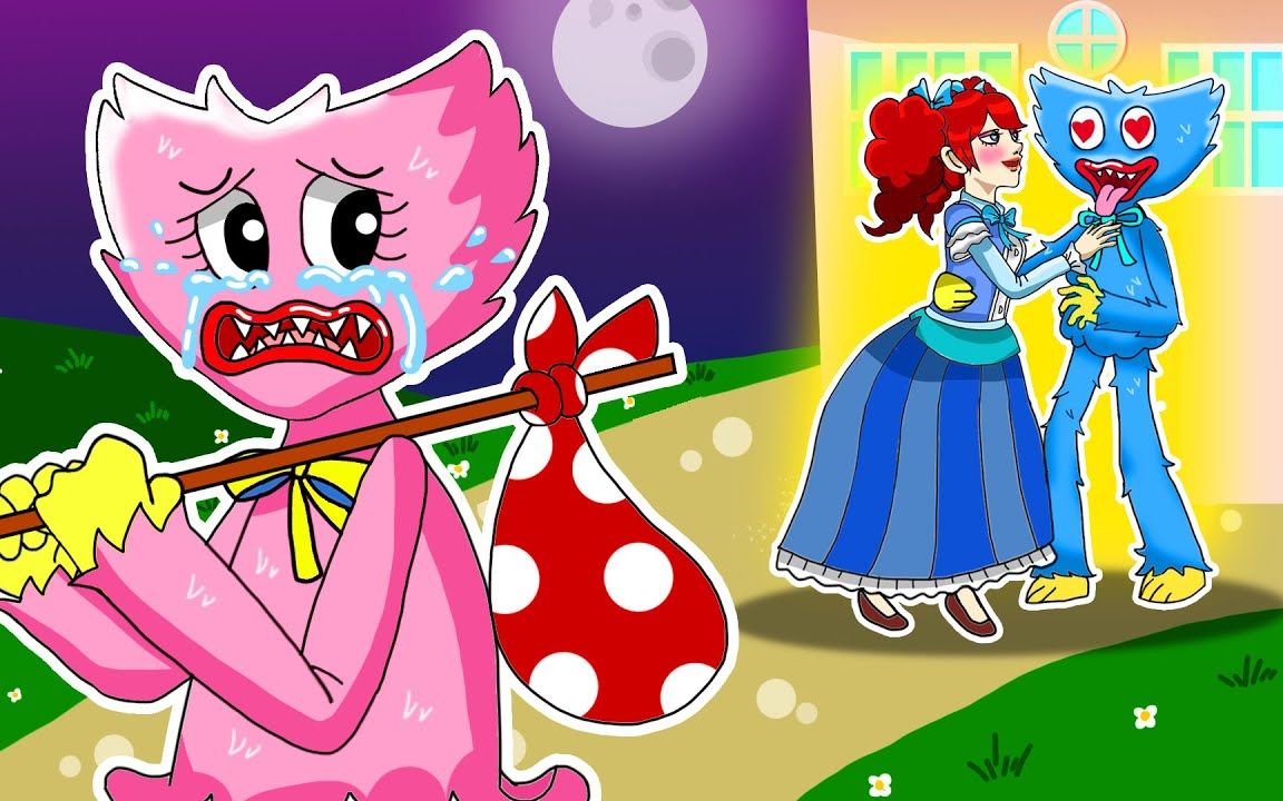 【Poppy Playtime】KISSY MISY 对 HuggY WUGYY 感到非常悲伤_哔哩哔哩_bilibili