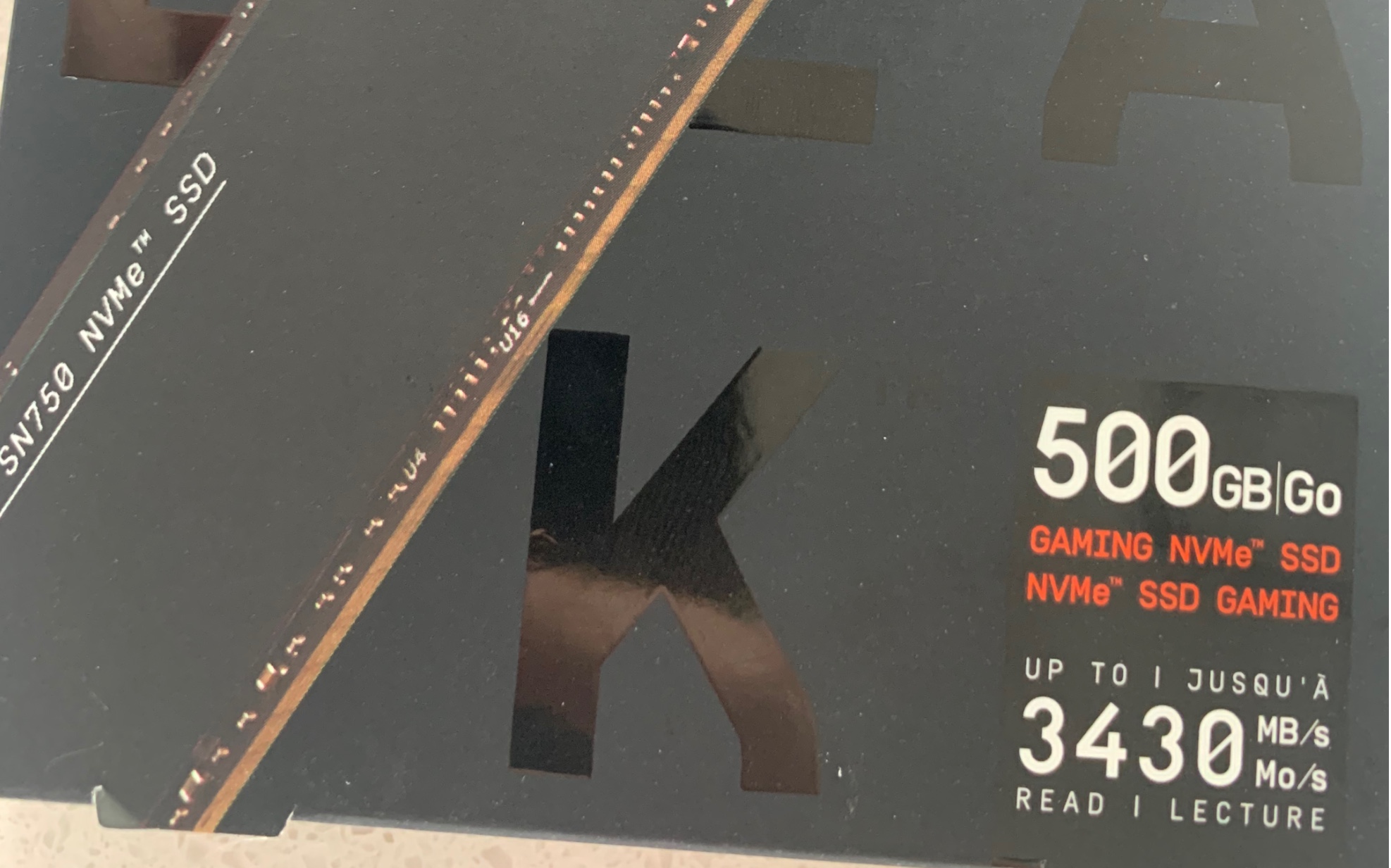 SN750 500G 开箱已到_哔哩哔哩_bilibili