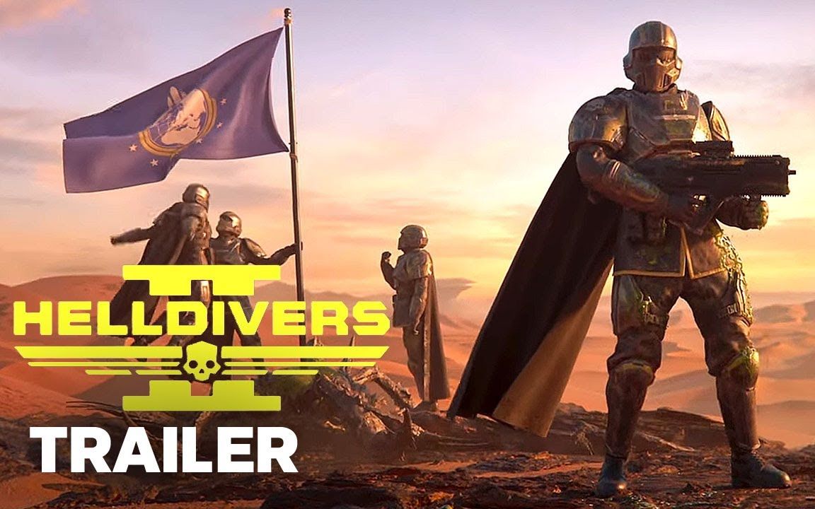 《地狱潜兵2/Helldivers 2》公布 今年在PS5/PC上推出 - 哔哩哔哩