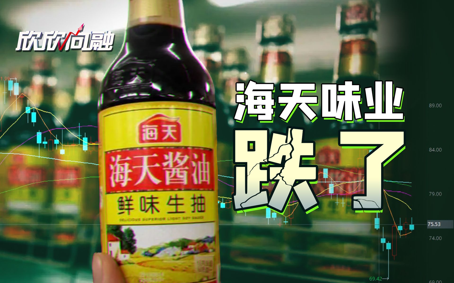 酱油添加剂双标 股价大跌 海天味业高估值能持续吗【欣欣向融】 哔哩哔哩