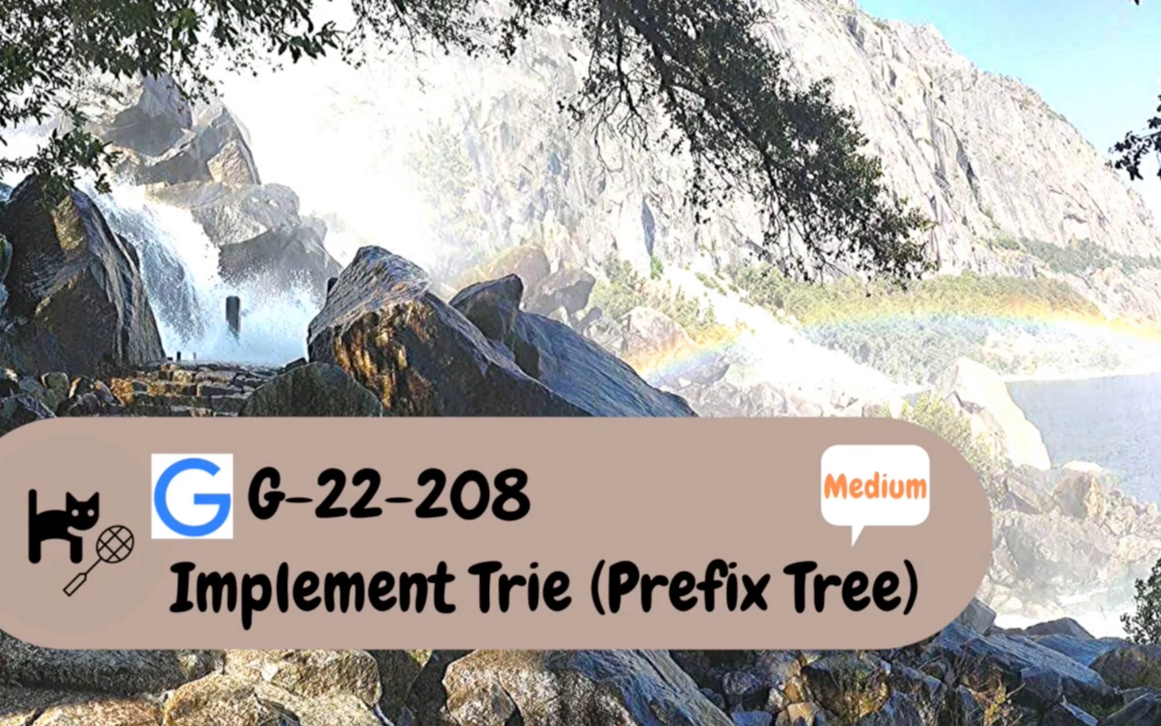 JavaScript LeetCode 208: Implement Trie (Prefix Tree) (猫打球解题视频系列 G22)_哔 ...