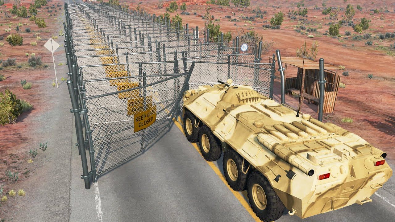 𝘽𝙚𝙖𝙢𝙉𝙜 APC装甲车冲撞一切！-KofSimulator-KofSimulator-哔哩哔哩视频