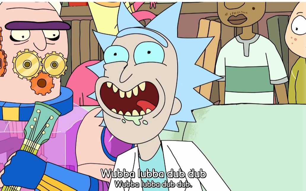 wubba lubba dub dub_哔哩哔哩 (゜-゜)つロ 干杯~-bilibili