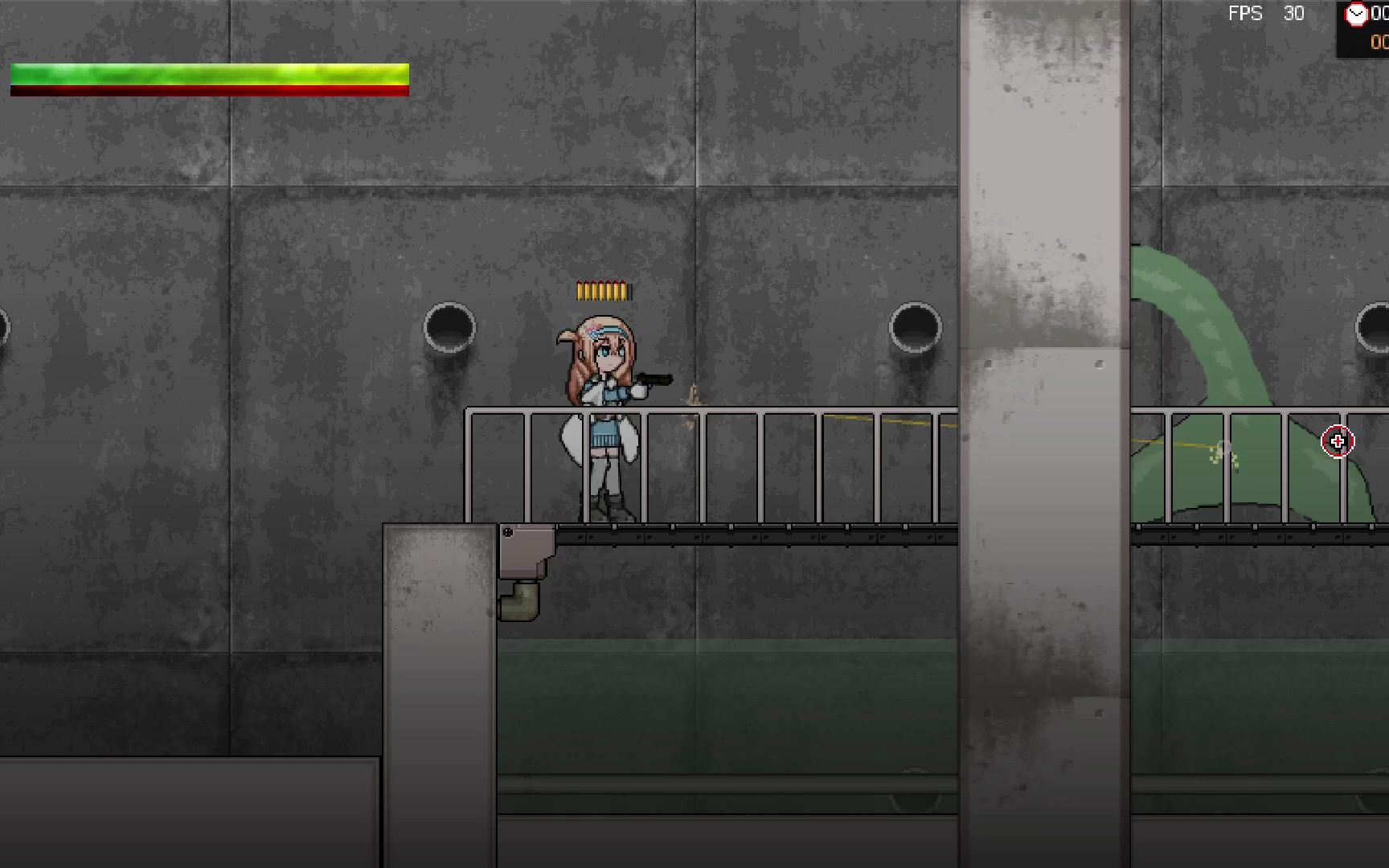 【ACT / 动态 / 日文】bullet requiem【子弹镇魂曲】魔女复仇之夜作者的第一作，操作极其反人类——游戏推荐第二十四期