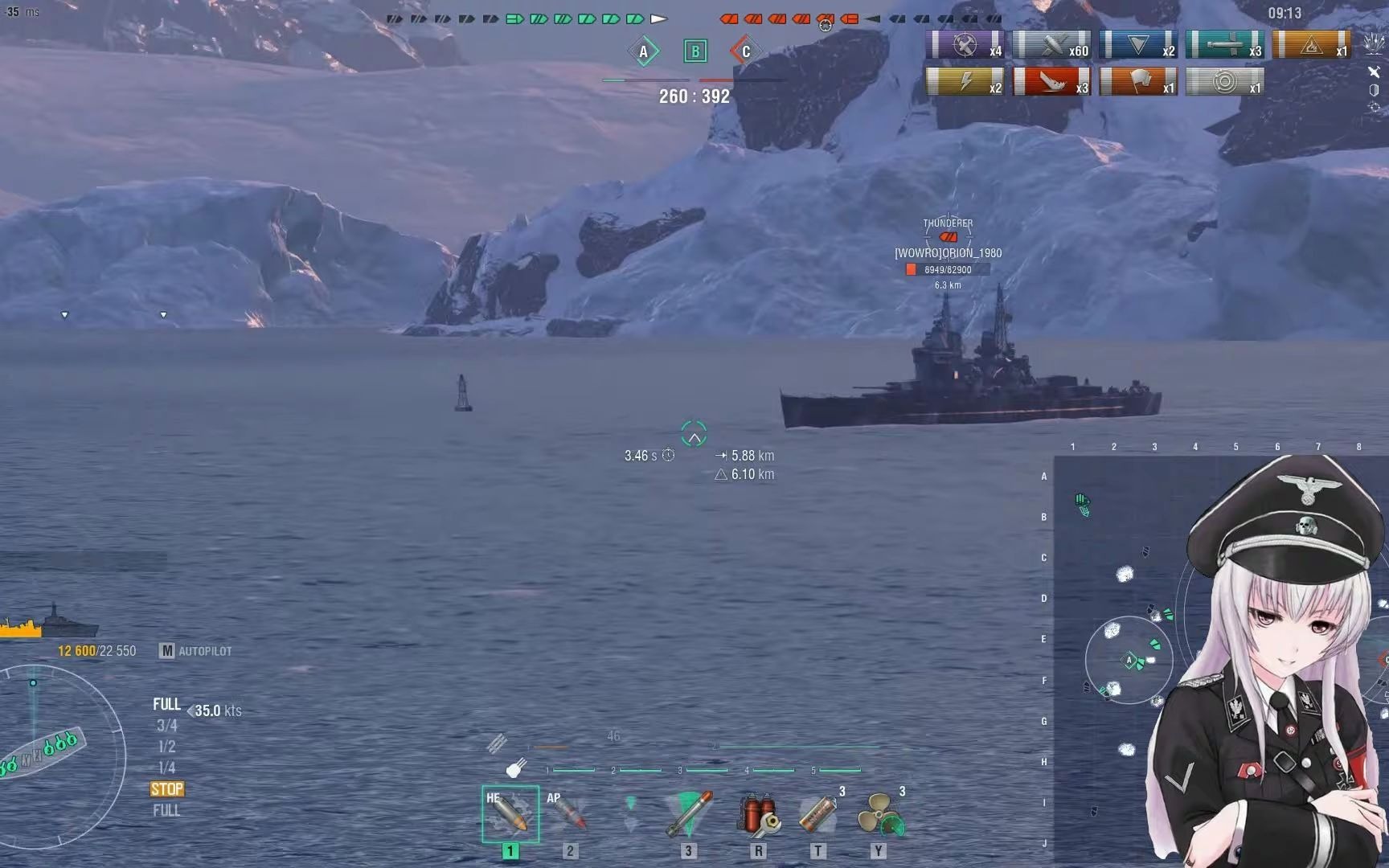 【战舰世界】Z44.EXE_哔哩哔哩 (゜-゜)つロ 干杯~-bilibili