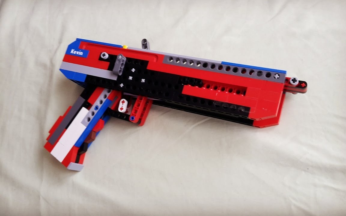 Lego Full-Auto Blowback Pistol (+Tutorial)-Kevin183授权转载频道-Kevin183授权转载 ...