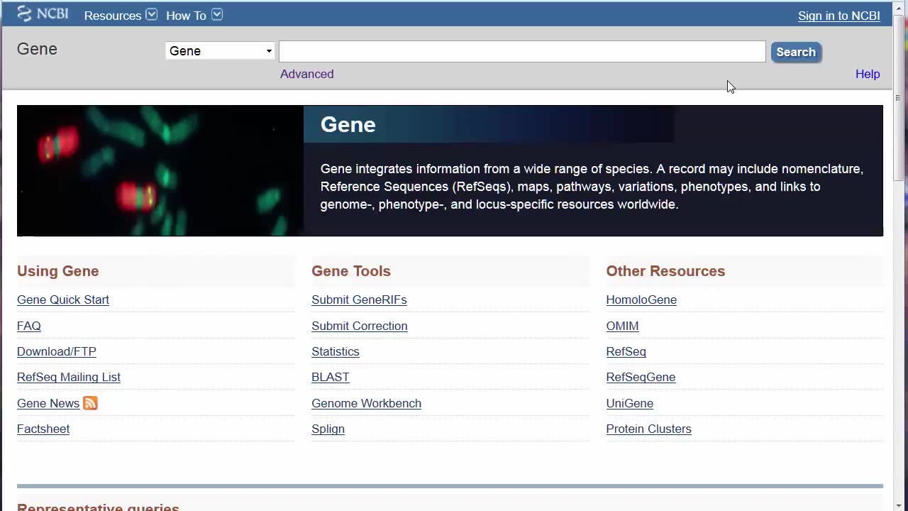 NCBI Gene Database - Overview_哔哩哔哩 (゜-゜)つロ 干杯~-bilibili