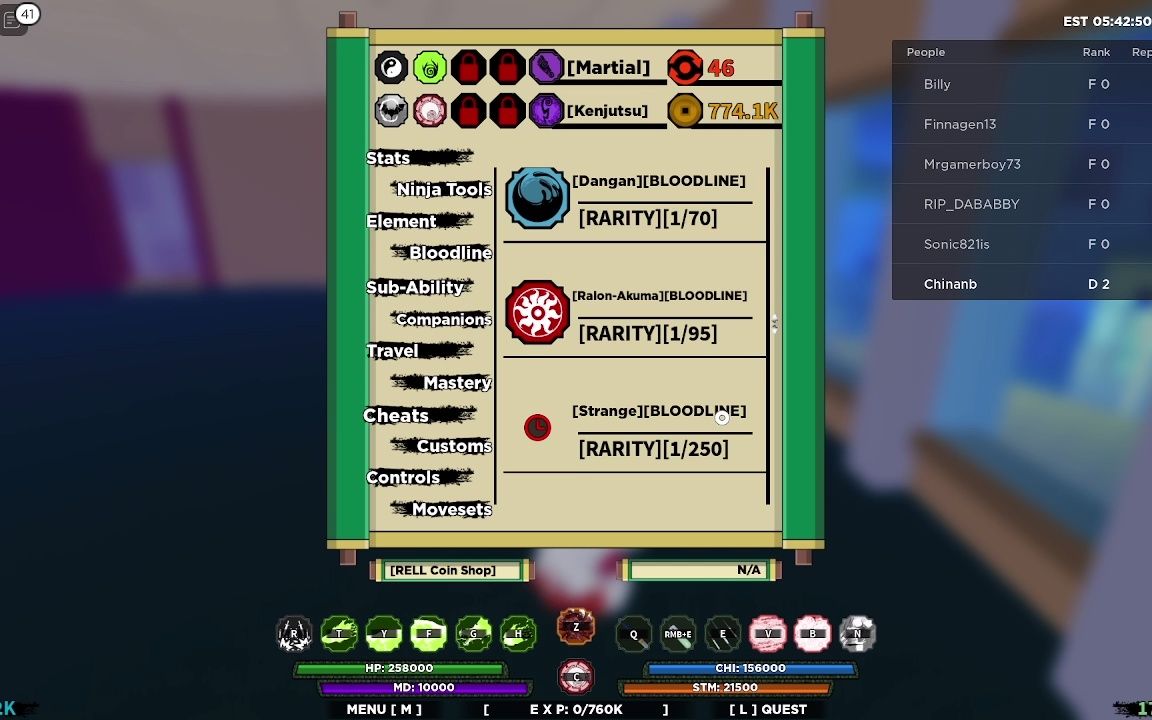 roblox Shindo Life 有大佬可以帮我搞个组合吗？_网络游戏热门视频