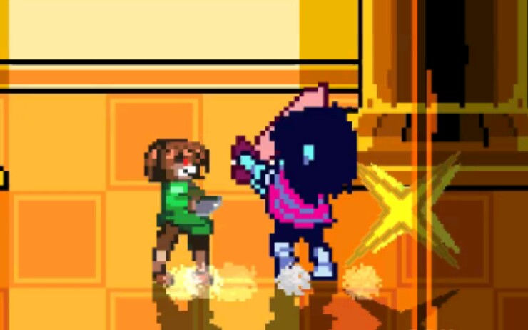 【Mugen】Chara VS Kris 4P_哔哩哔哩_bilibili