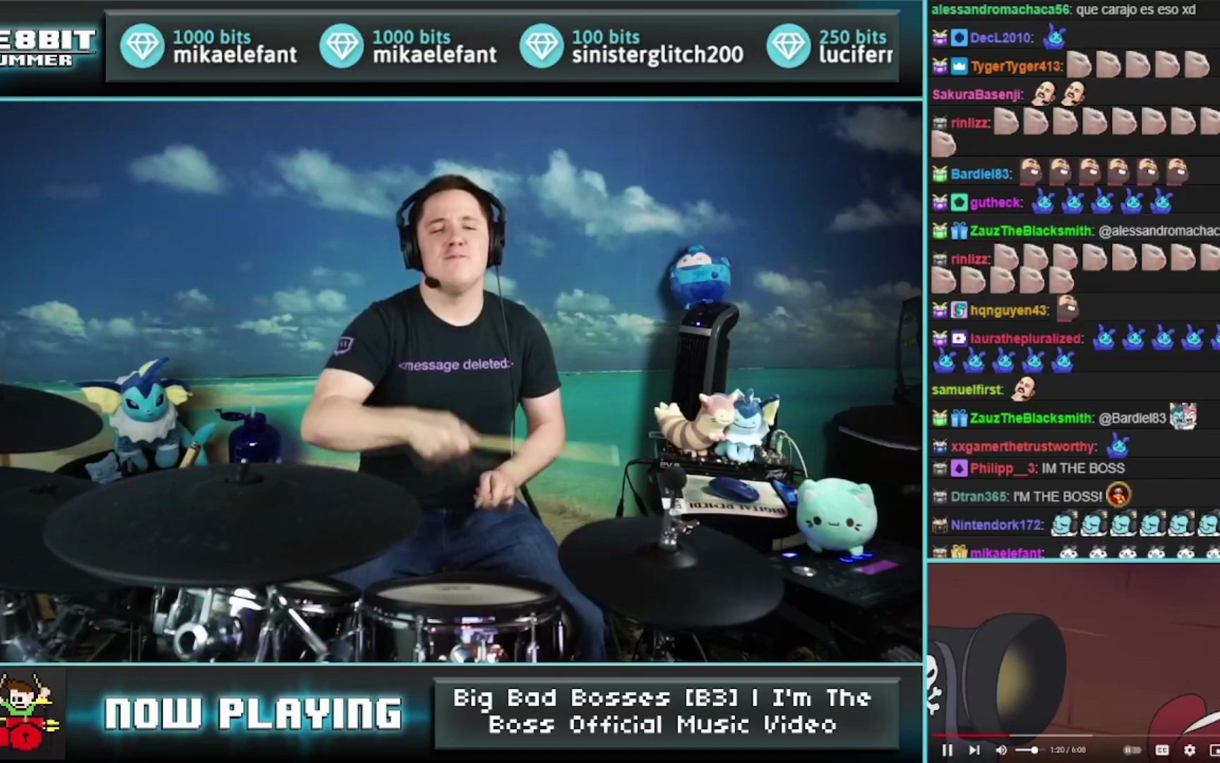 Big Bad Bosses Im The Boss On Drums_1080pFHR