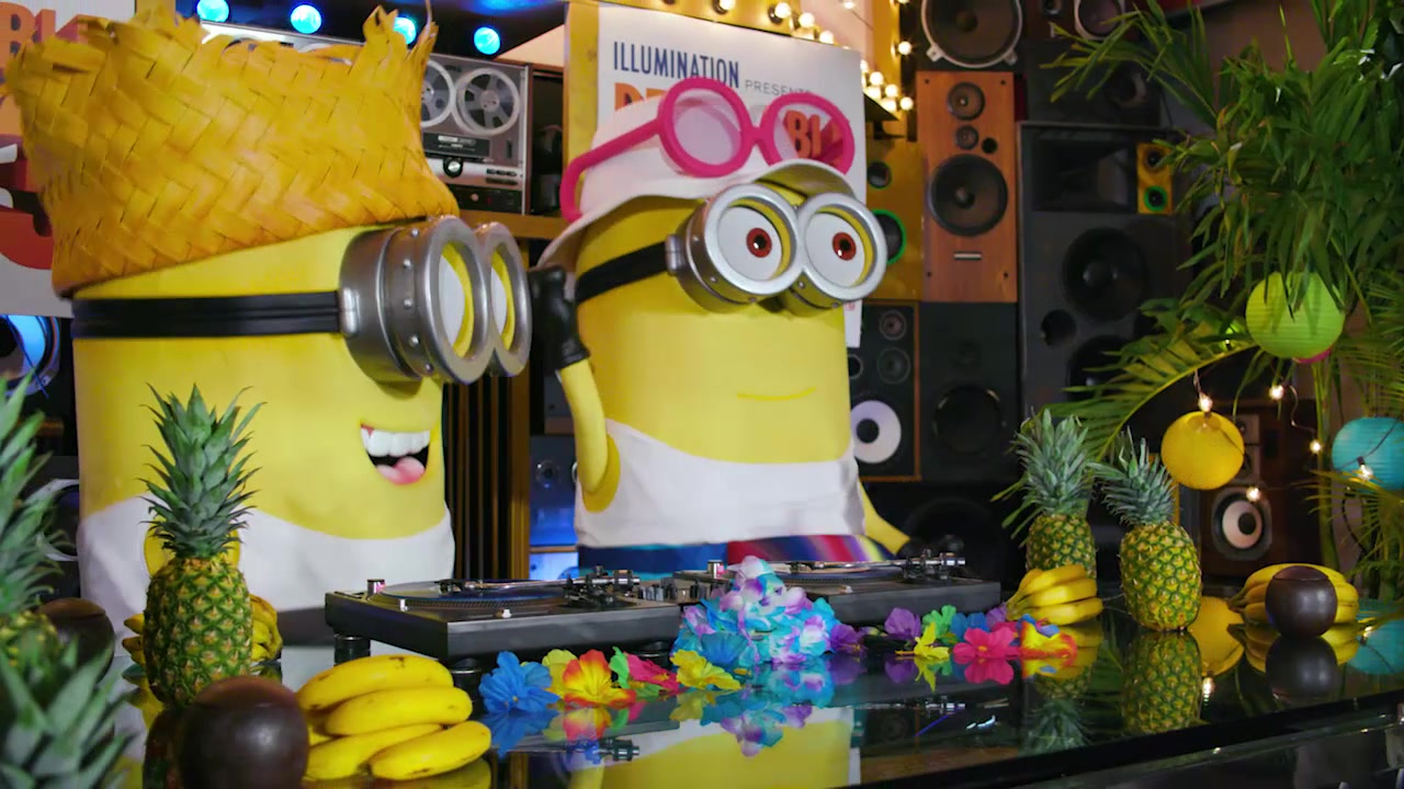 【ZUMBA】小黄人Minions 也来跳Zumba啦~！Tiki Tiki Babeloo_哔哩哔哩_bilibili