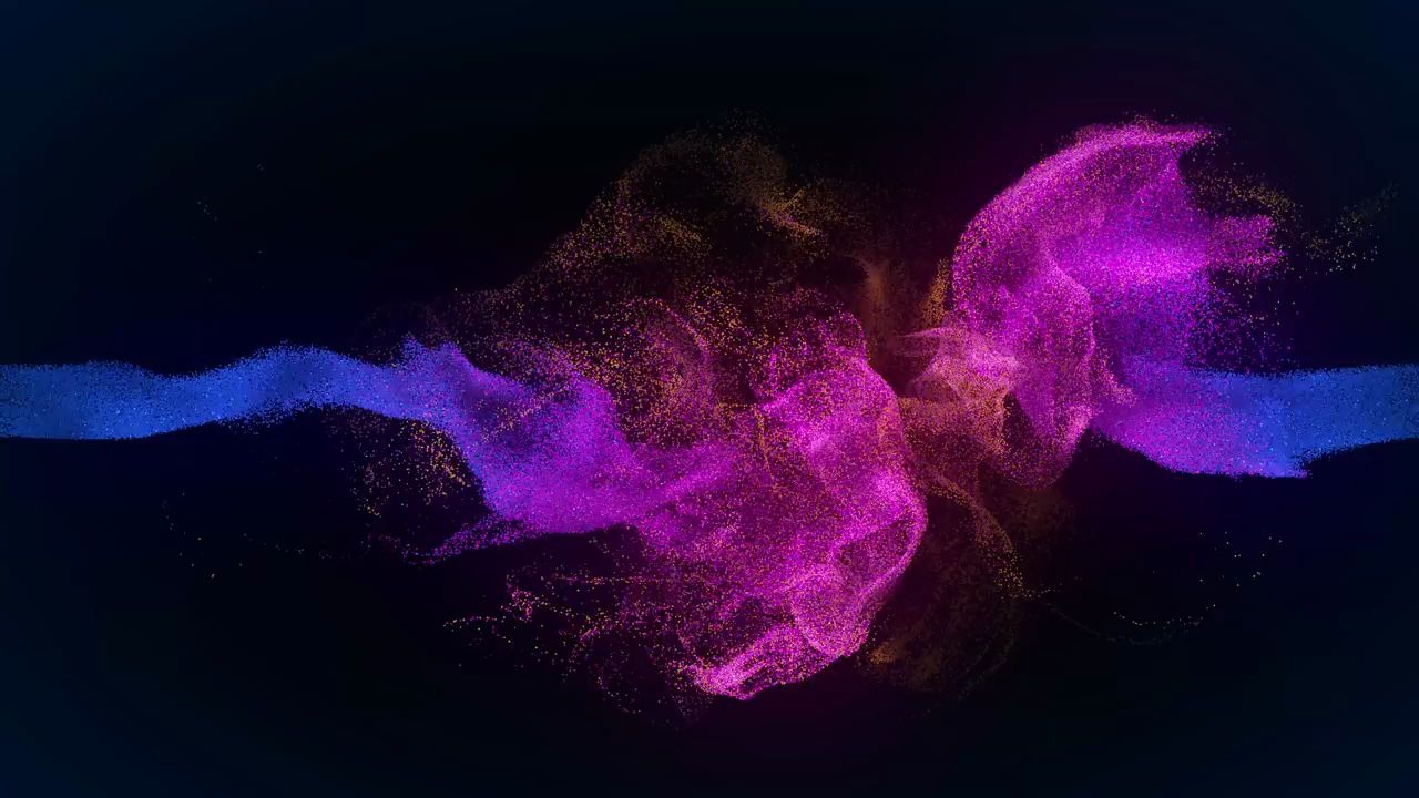 Abstract Liquid! V - 2! 1 Hour Relaxing Screensaver for Meditation. LED ...