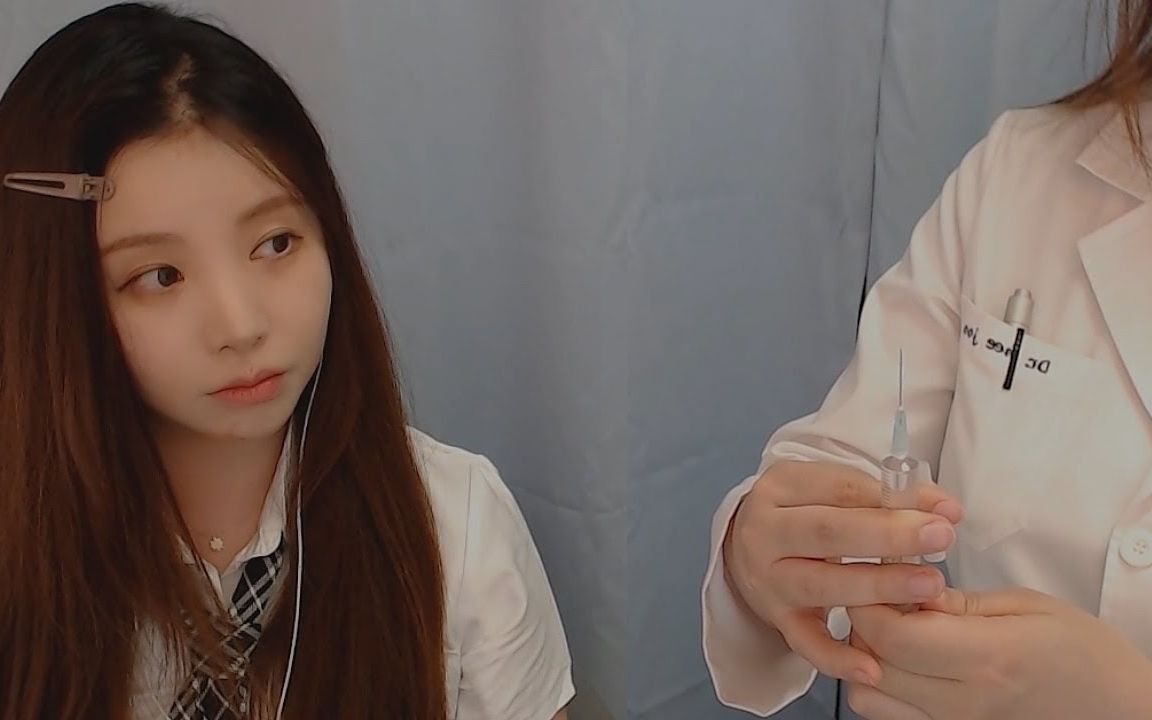 【Yoon ying 助眠】”双胞胎“眼科治疗角色扮演_哔哩哔哩_bilibili