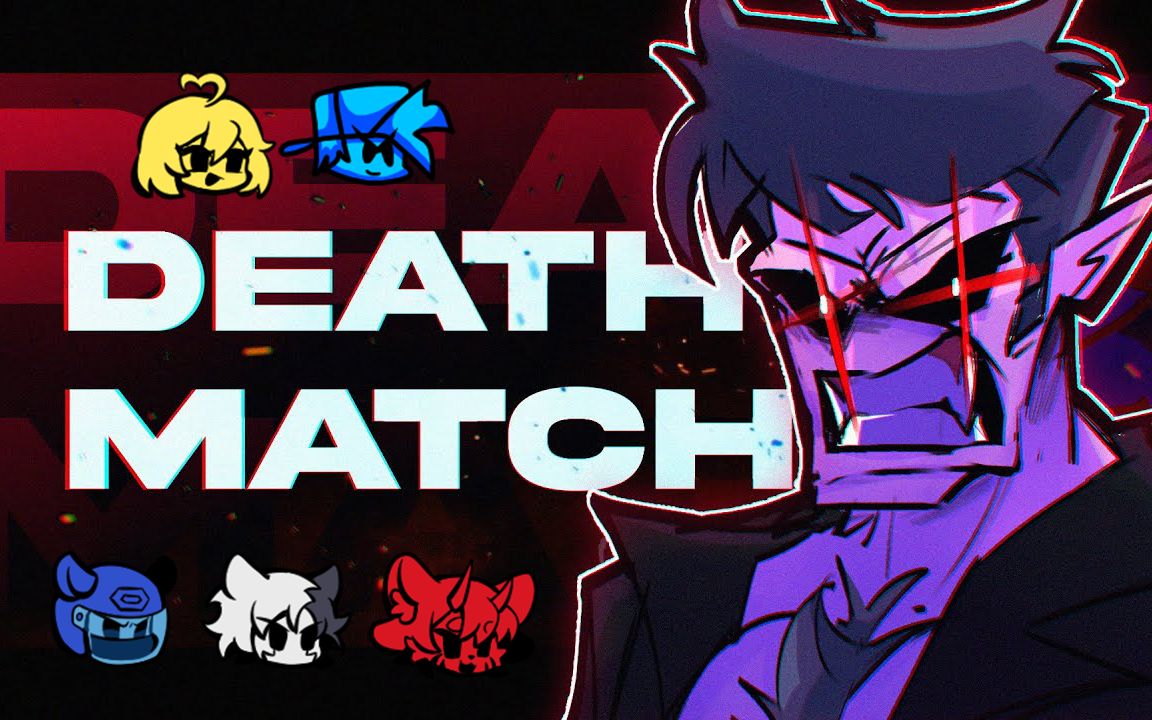 萌福也要来唱绝命决逐！【萌福/FNF】Deathmatch but Mengfu Dave Mason Bot25 and Boyfriend ...