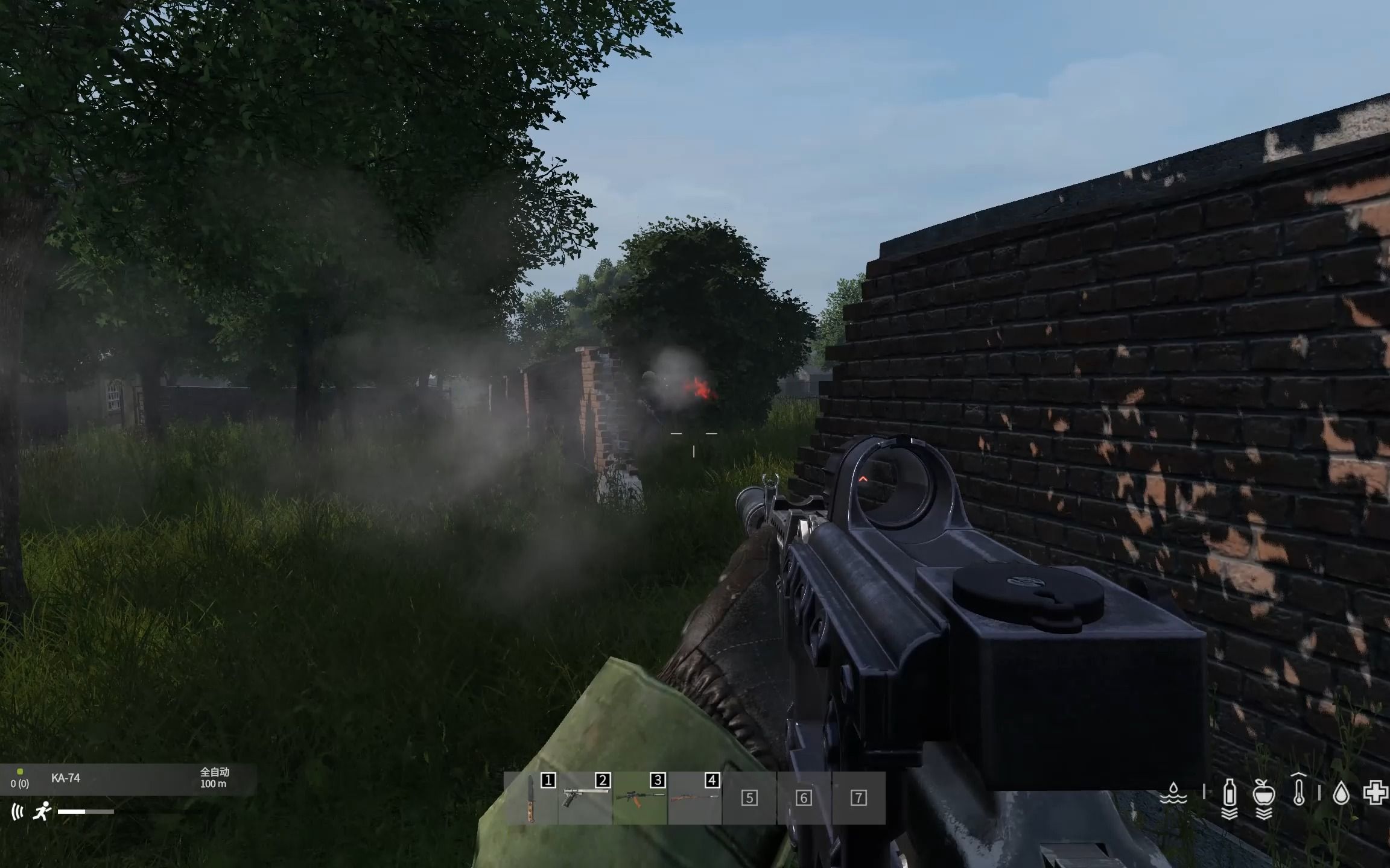 dayz游戏日常：制裁在brena欺负裸吊的半武装佬_第一视角