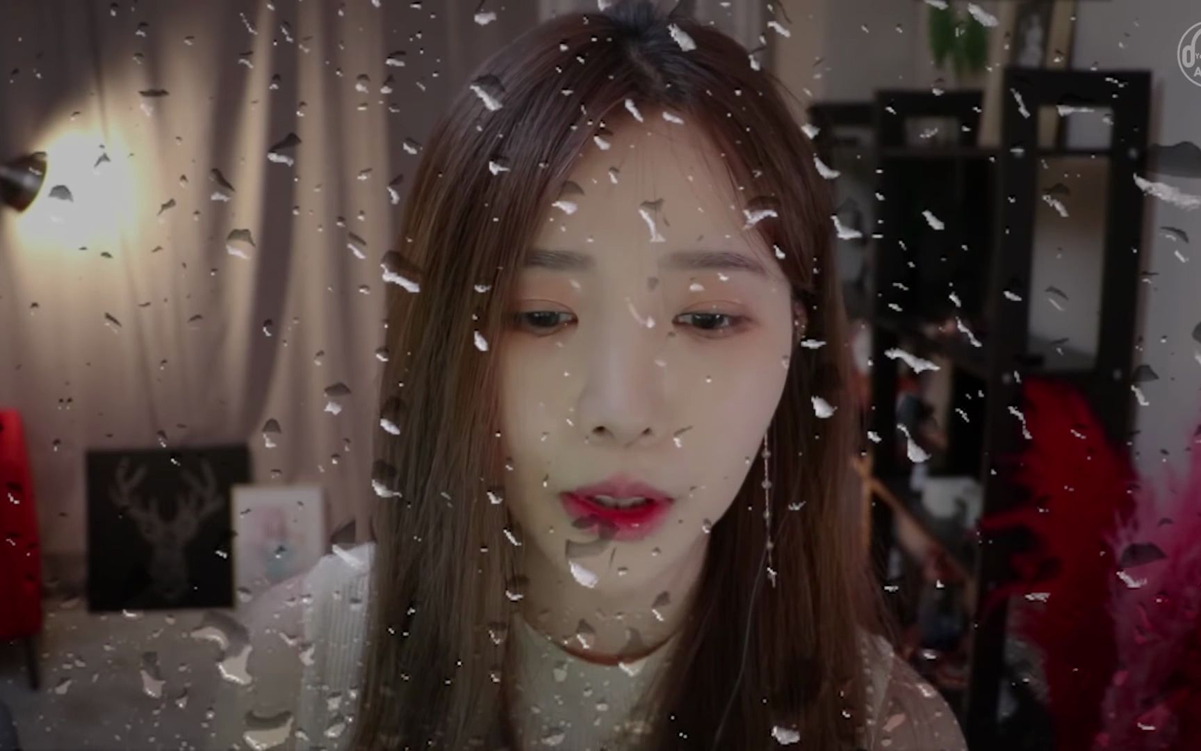 下着雨轻声细语哄你入睡yoonying_哔哩哔哩_bilibili