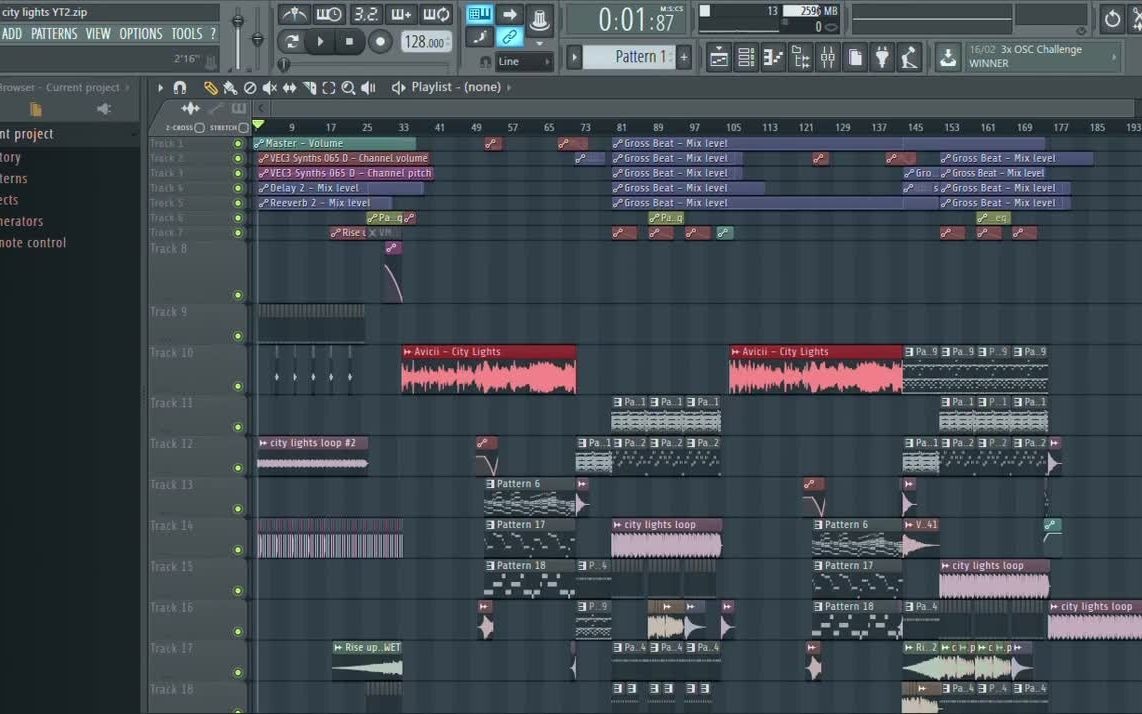 Avicii - City Lights (Remake)_哔哩哔哩_bilibili