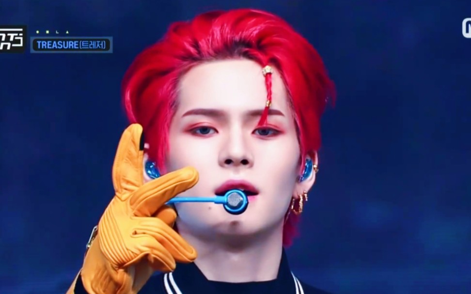 TREASURE新曲《JIKJIN》220317打歌舞台_哔哩哔哩_bilibili