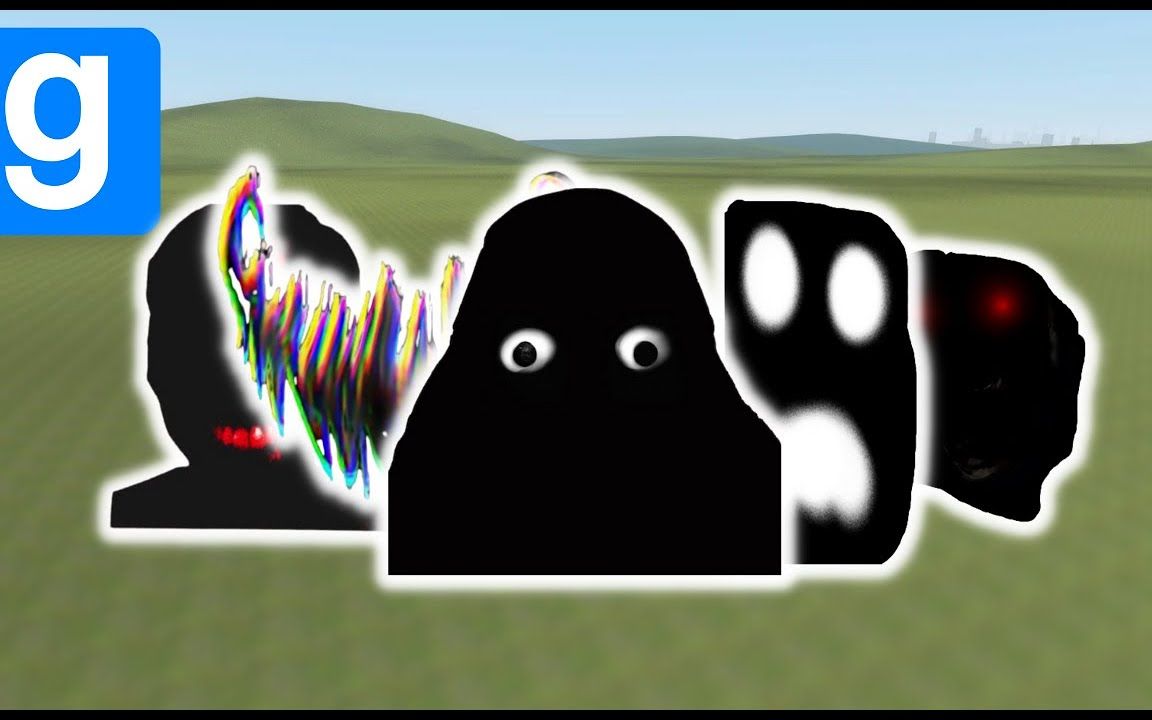 【Gmod】前五名最快的nextbots！