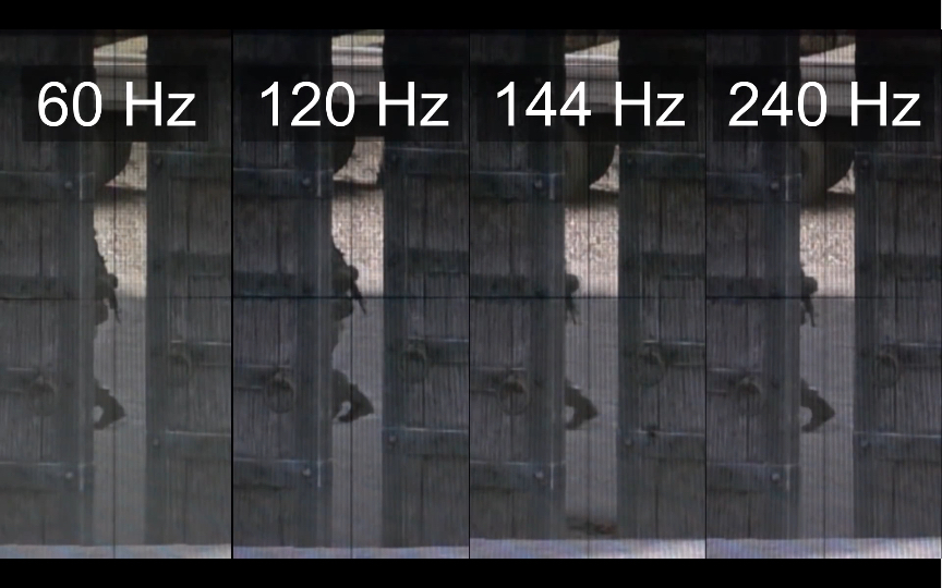 显示器刷新率对游戏的影响？60hz 120hz 144hz 240hz 显示器怎 - 哔哩哔哩