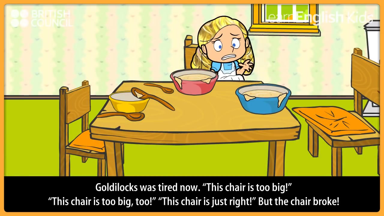 《Goldilocks and the three bears》- 原视频_哔哩哔哩_bilibili