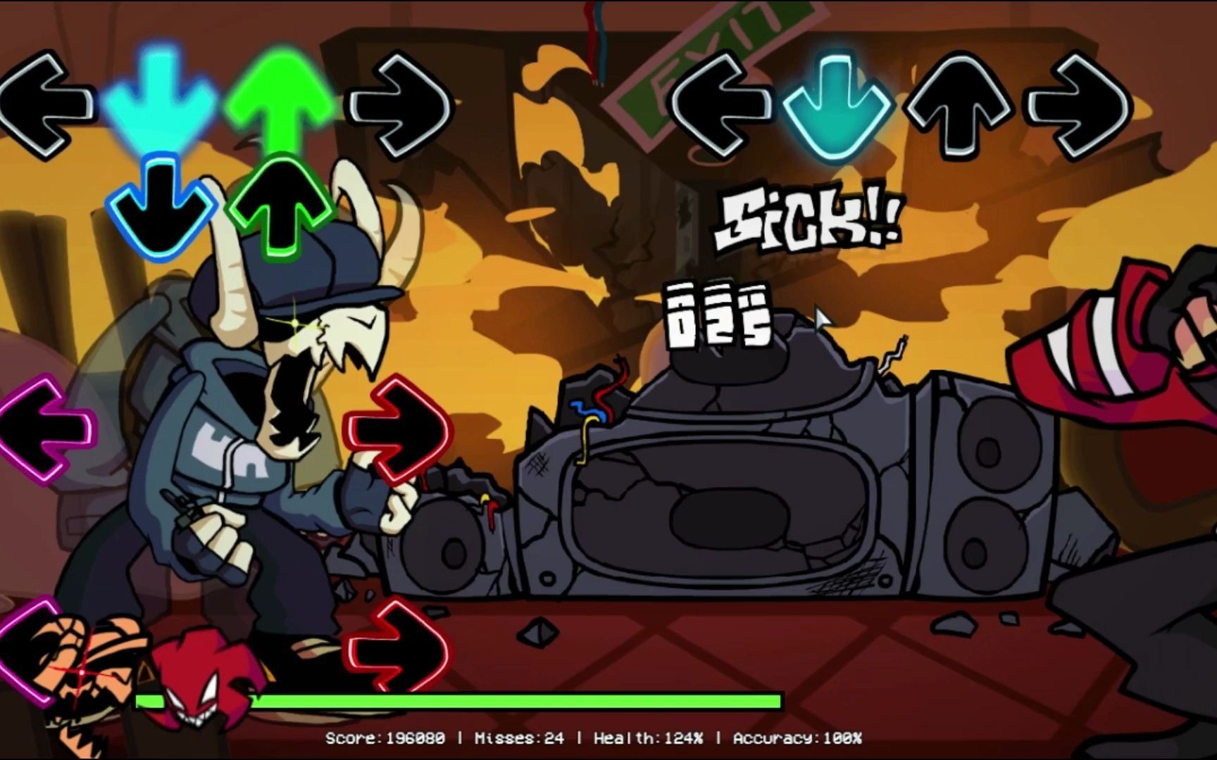 [FNF动画]agoti tabi vs whitty tricky bf