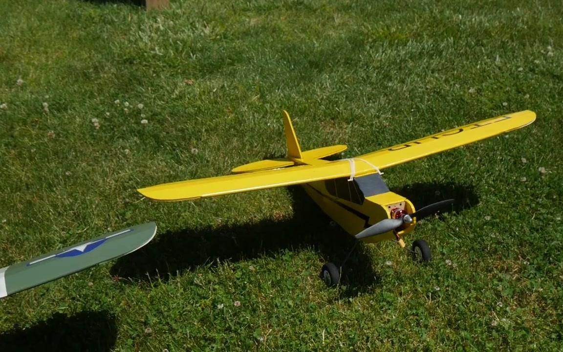 flite test 航模新手 simple cub_哔哩哔哩_bilibili
