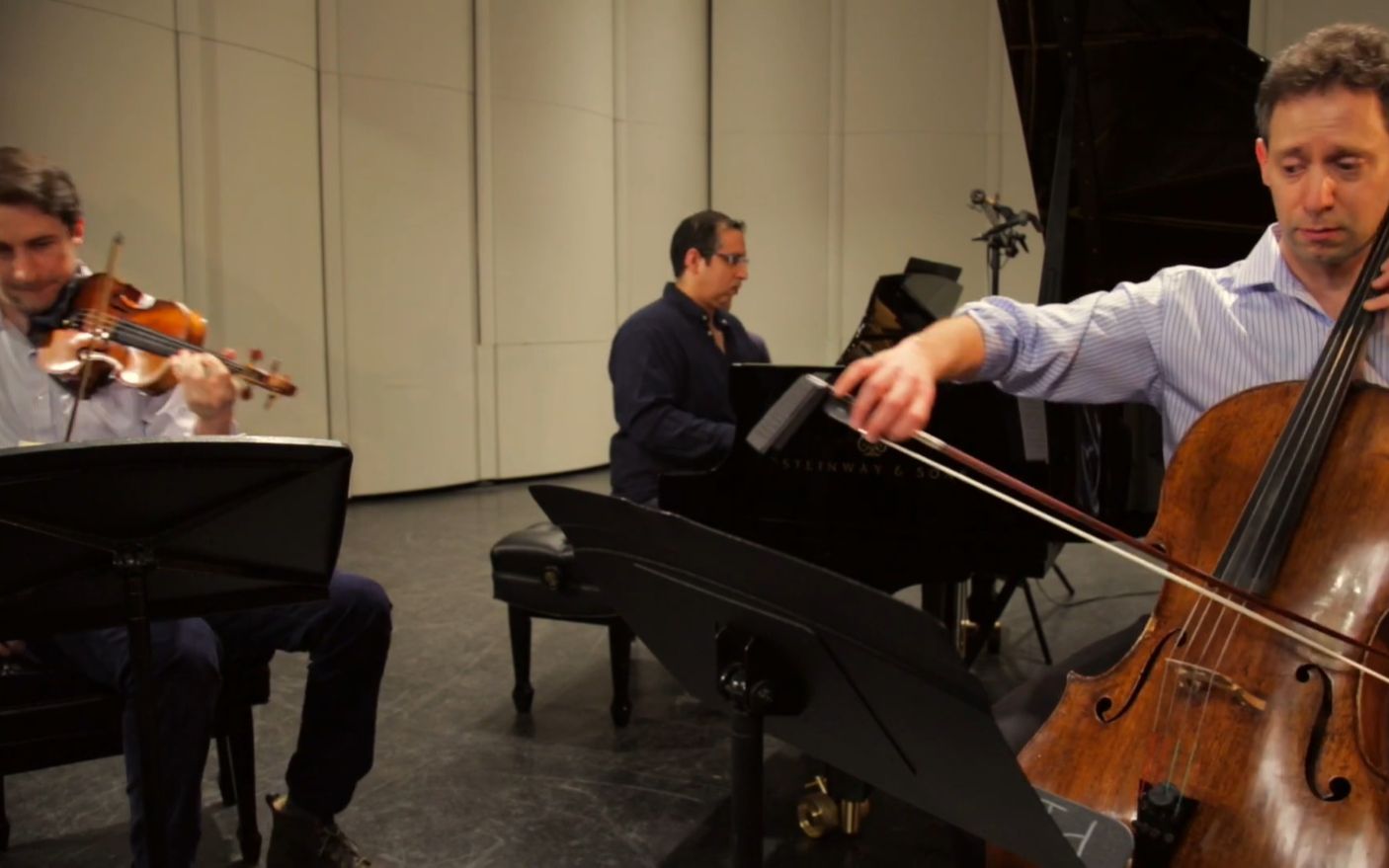 柏林爱乐首席Noah Bendix-Balgley小提琴钢琴大提琴合奏Elegy for Piano Trio, Op. 16_哔哩哔哩 ...