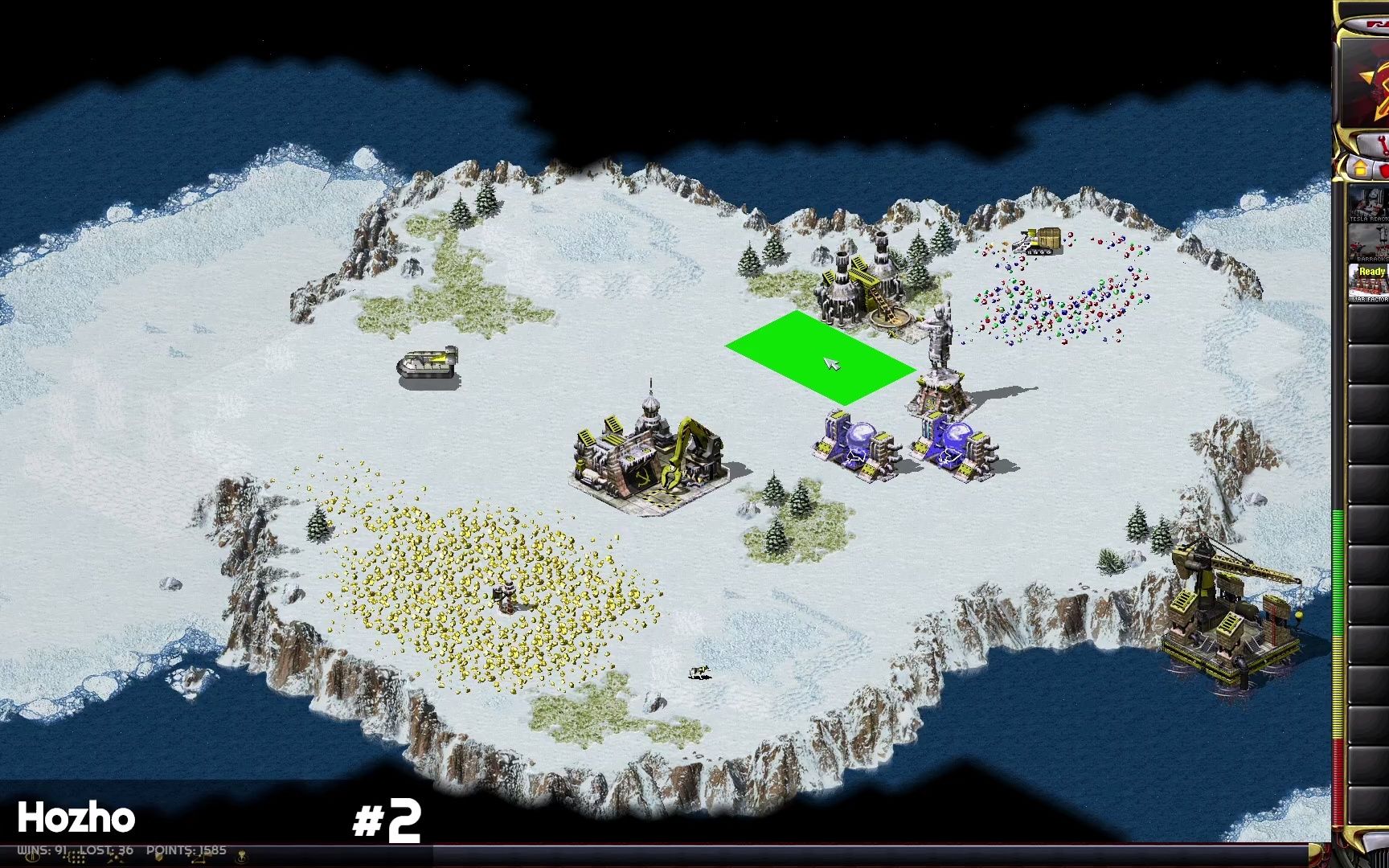 【RA2】【CNC_RA2天梯 + 1v1练习】【Marko】【20220213】_单机游戏热门视频