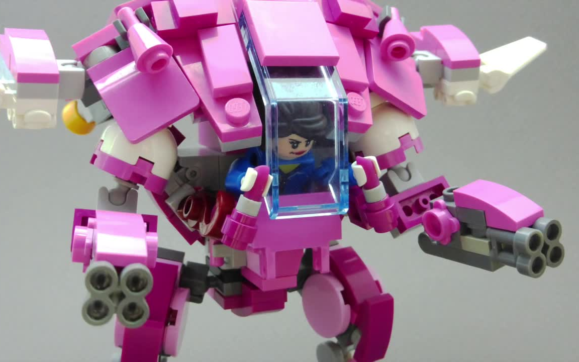 乐高十款守望先锋定制moc Top 10 LEGO Overwatch Custom Mocs_哔哩哔哩_bilibili