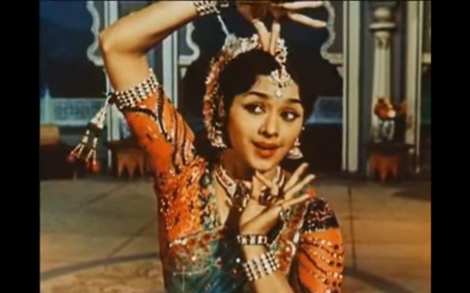 Padmini's Dance in Pardesi 1957-楚才人-楚才人-哔哩哔哩视频