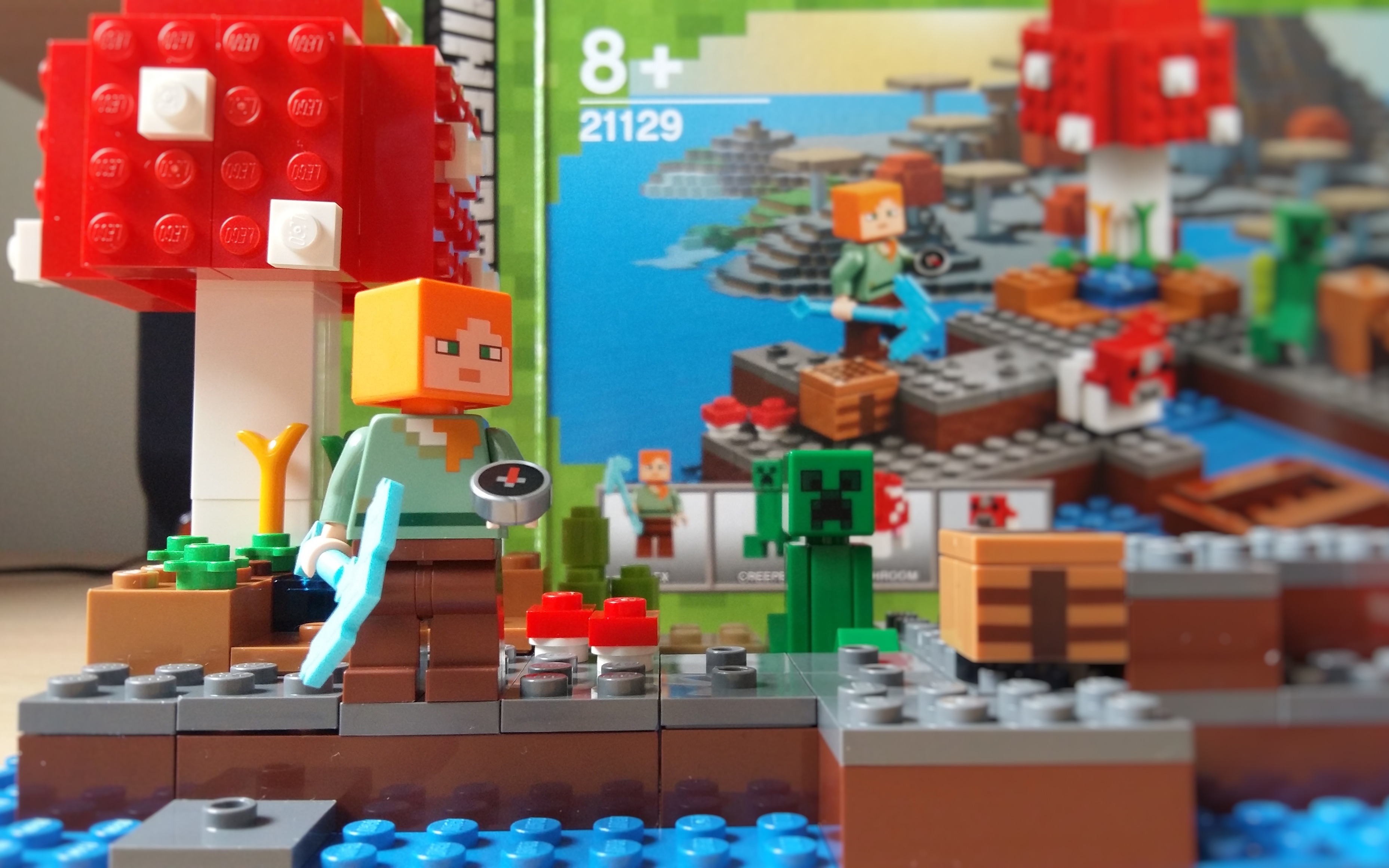 【LEGO】乐高版Minecraft我的世界_哔哩哔哩_bilibili