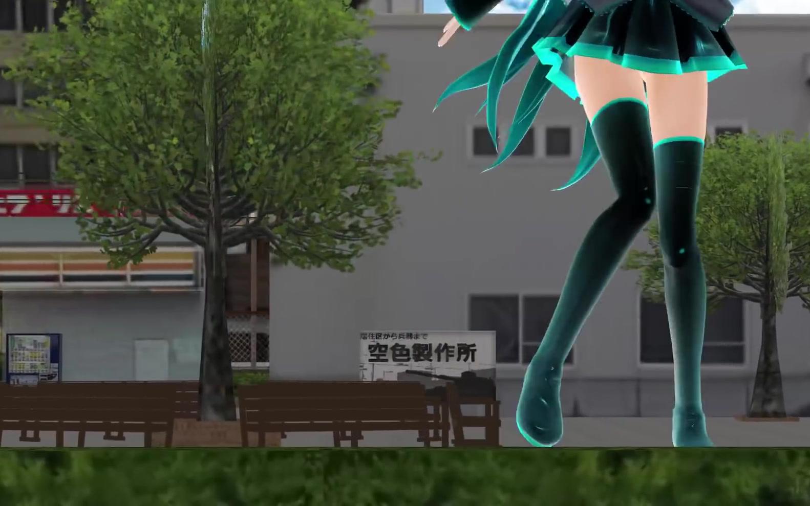 MMD growth Miku タイムマシン Time machine 1640mP_哔哩哔哩_bilibili