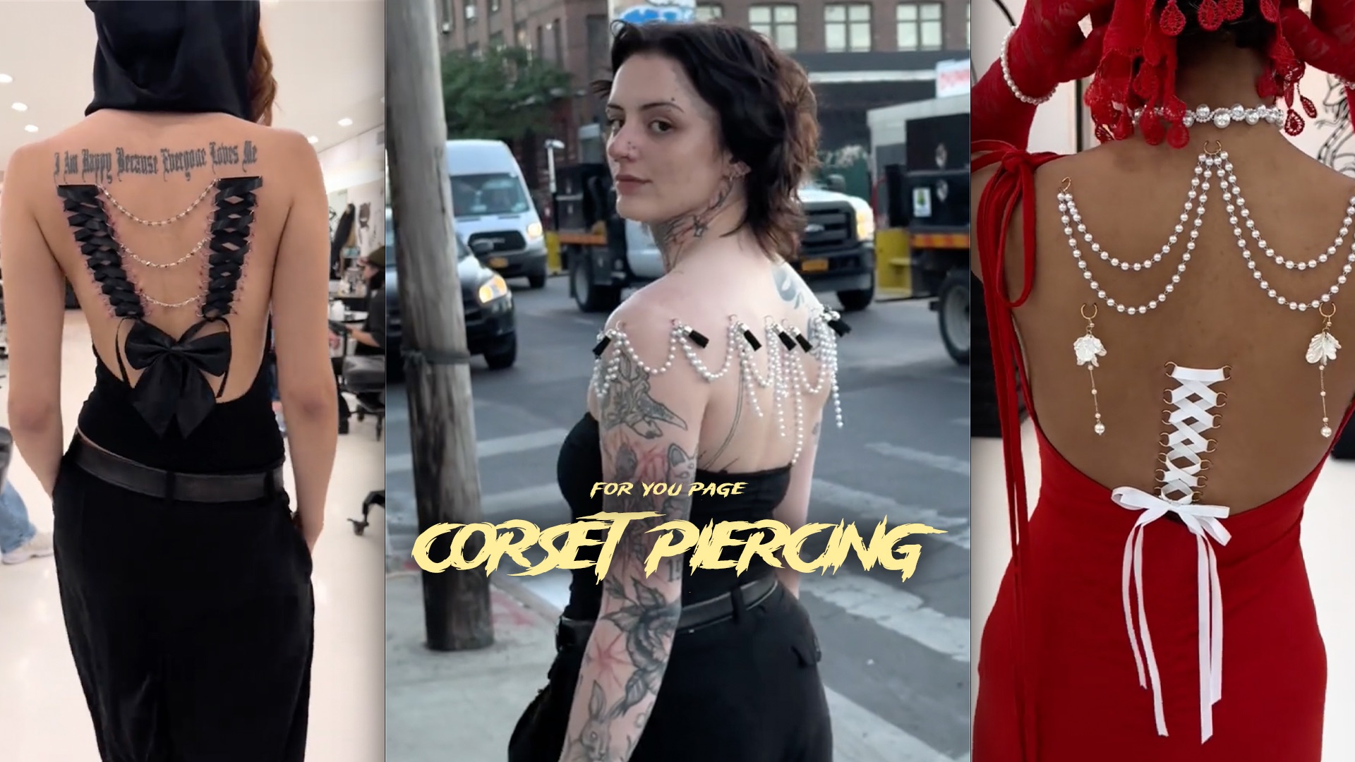 Corset Piercing有点美💗-FUNNY-ANIMALS-FUNNY-ANIMALS-哔哩哔哩视频