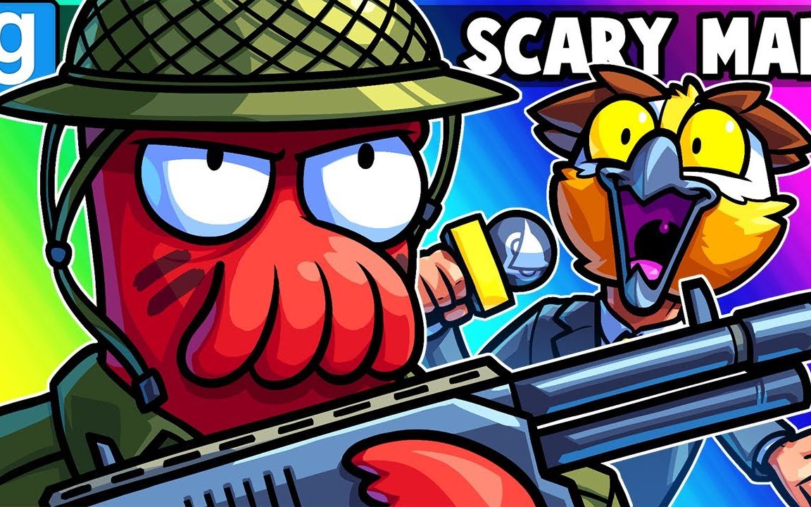 【Vanossgaming熟肉】Gmod 恐怖地图（并不）有趣时刻 - 被Terroriser毁了游戏体验-辞小G字幕组-辞小G字幕组-哔哩哔哩视频