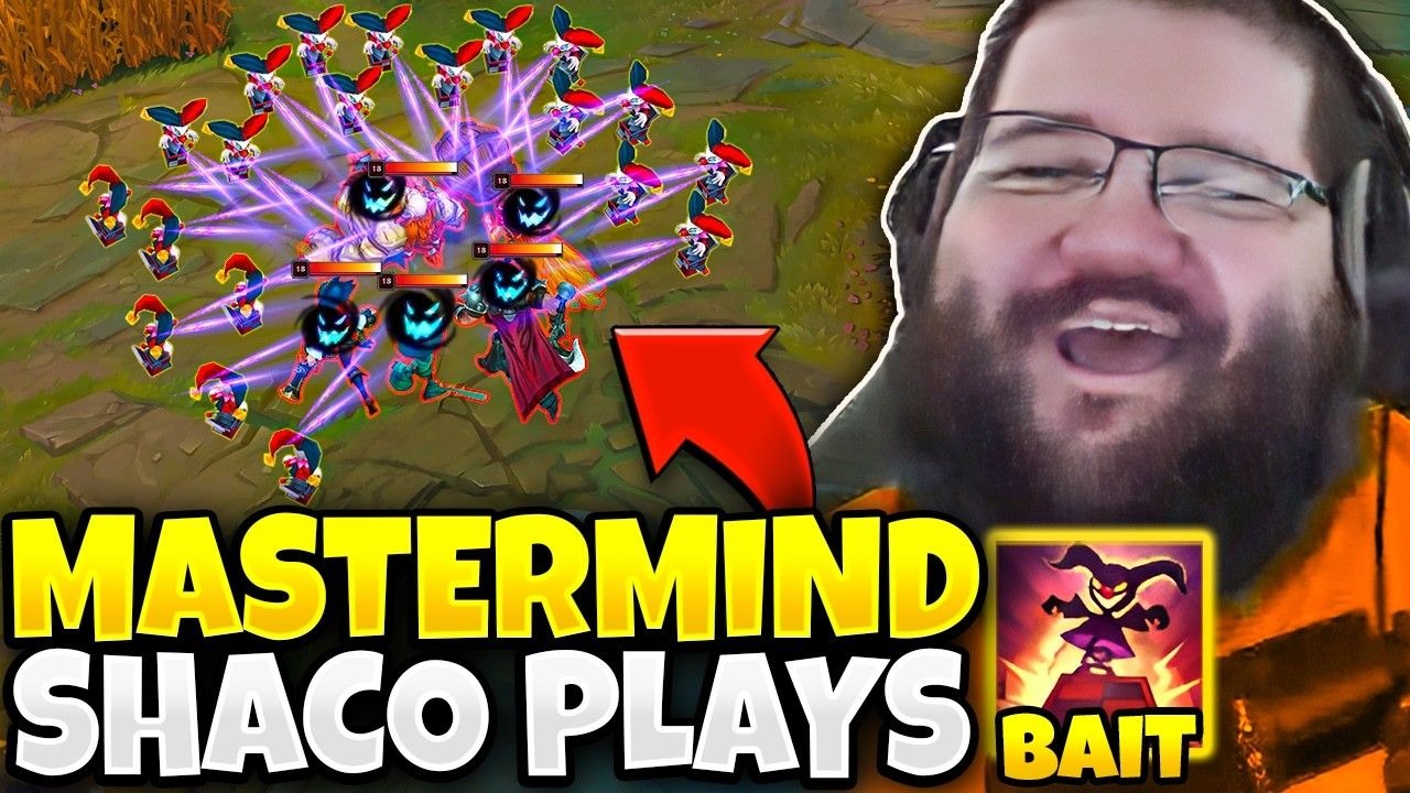 This video has the best Shaco outplays you'll ever see... (THE SHACO ...