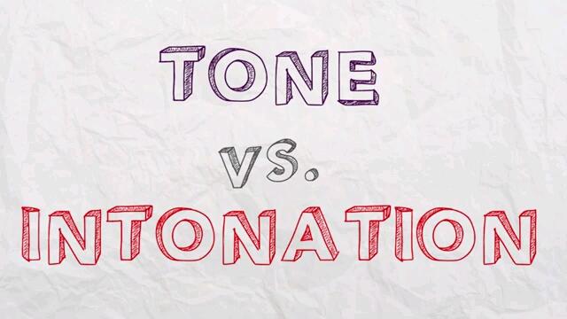 Tone vs. Intonation - 哔哩哔哩