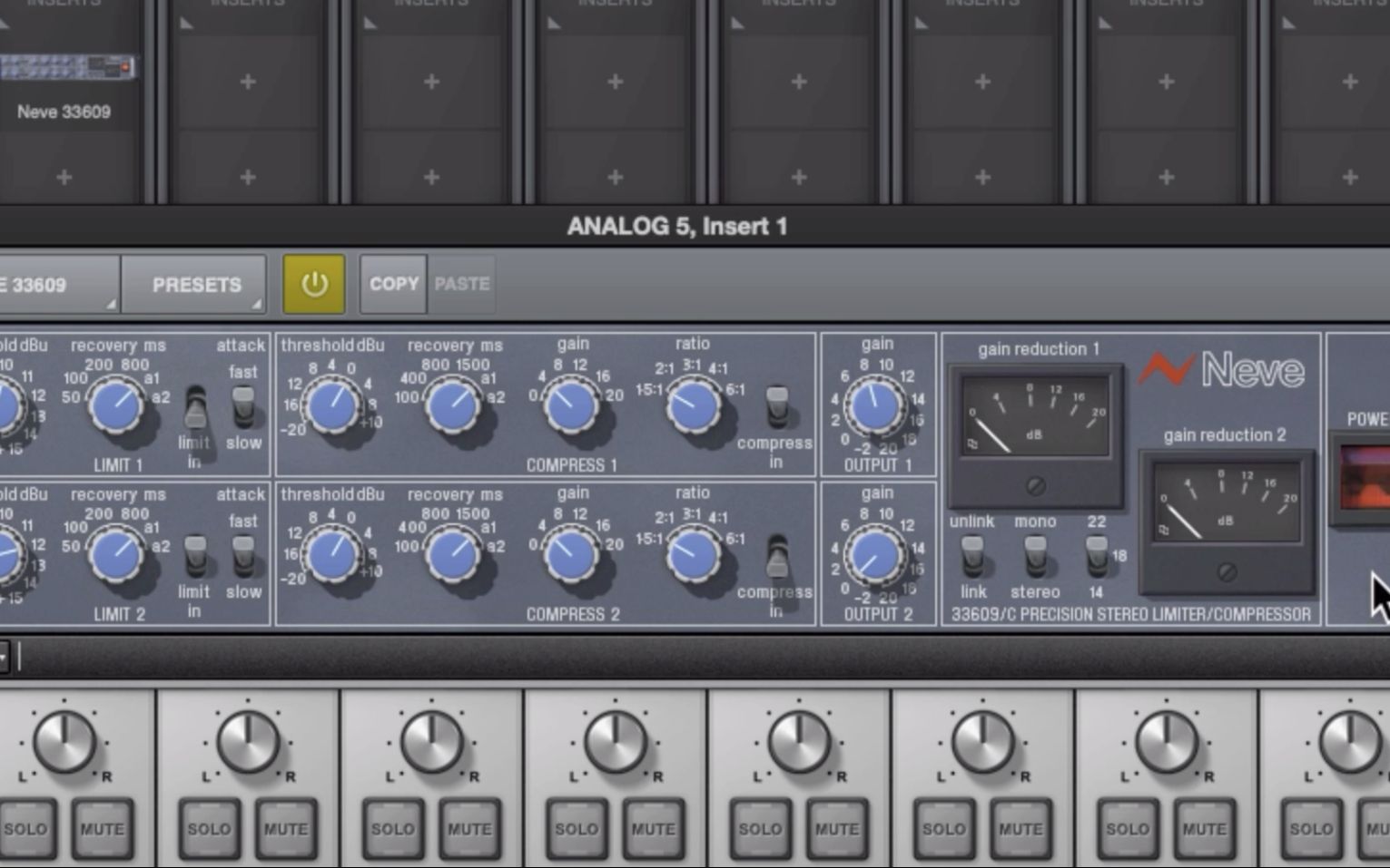神级动态效果器UAD Neve 33609使用介绍_哔哩哔哩_bilibili