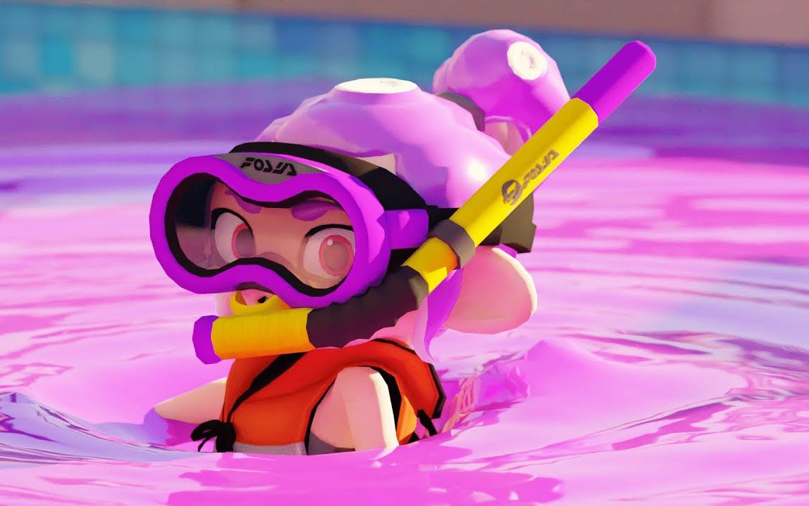 Splatoon小动画——游泳日！【转载】 - 视频下载 Video Downloader