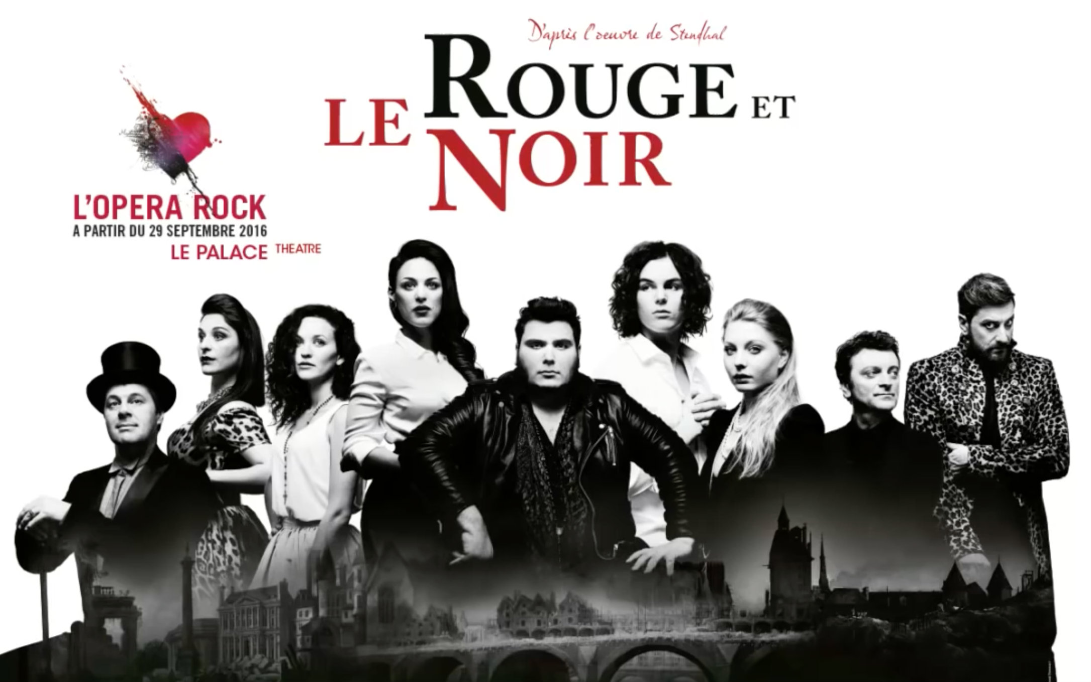 【音乐剧】红与黑 专辑试听Le Rouge et Le Noir l'Opéra Rock - Album Tease_哔哩哔哩_bilibili