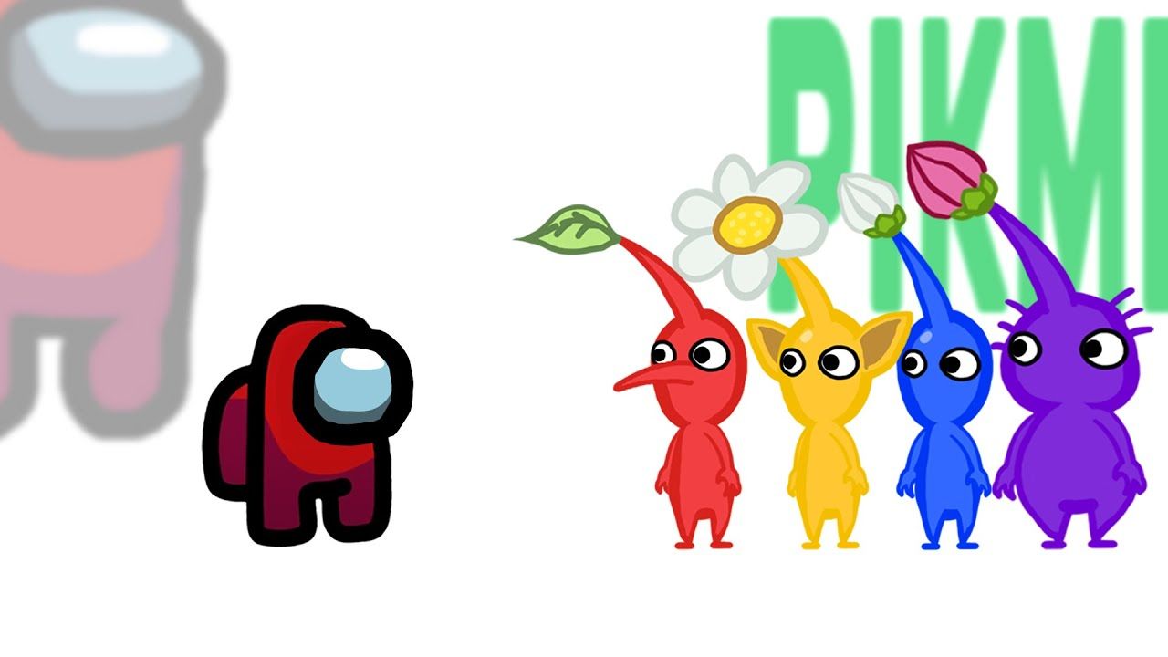 【Among Us】Mini Crewmate Kills PIKMIN Characters-账号已注销-账号已注销-哔哩哔哩视频