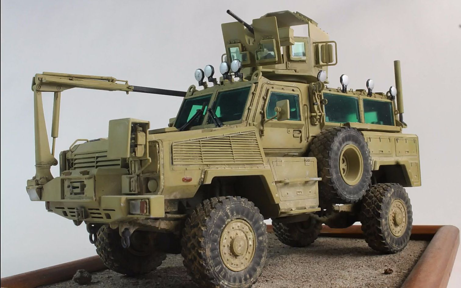 【KINETIC MODEL】RG-31 Mk5 Mine Protected APC Kinetic模型制作_哔哩哔哩 (゜-゜)つロ 干杯 ...